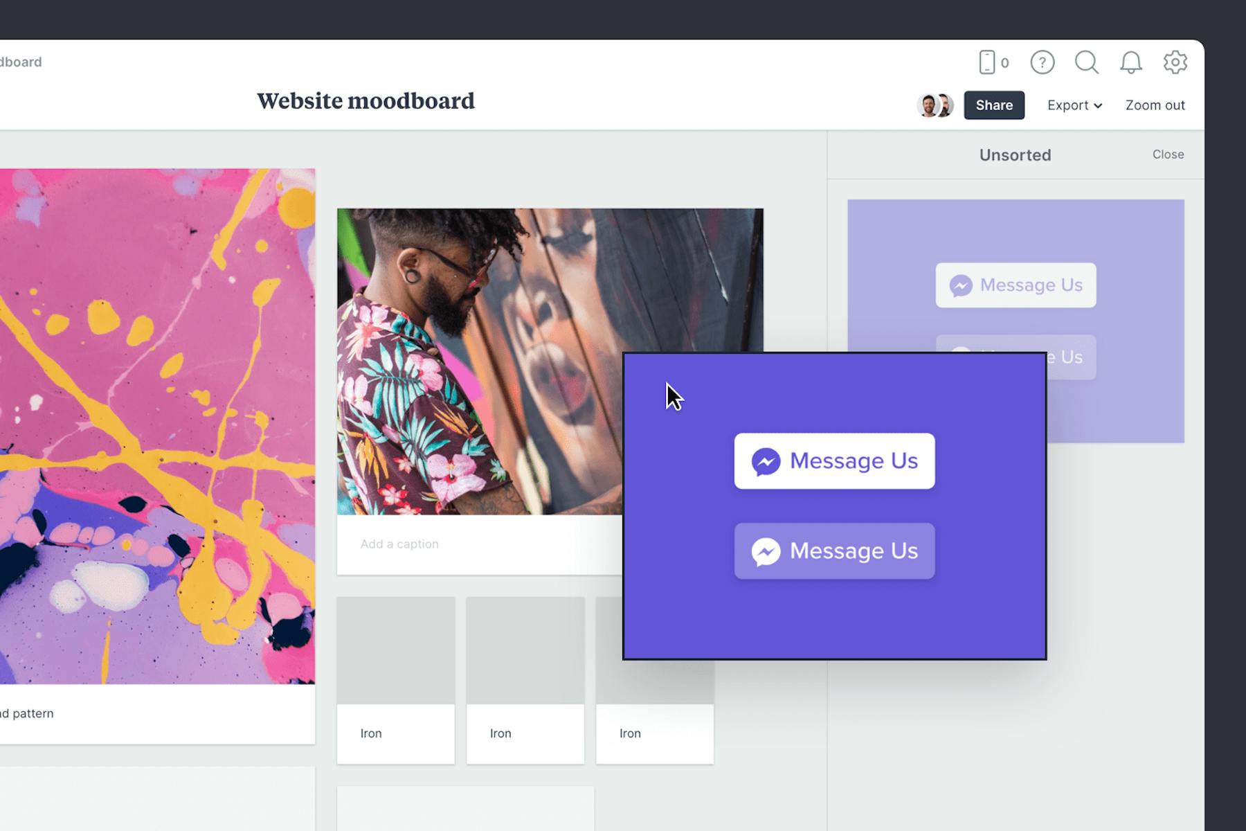 Website Moodboard - Free Template & Example - Milanote