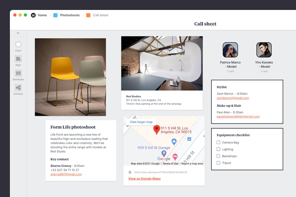 How To Create a Photoshoot Call Sheet: 2024 Step-By-Step Guide