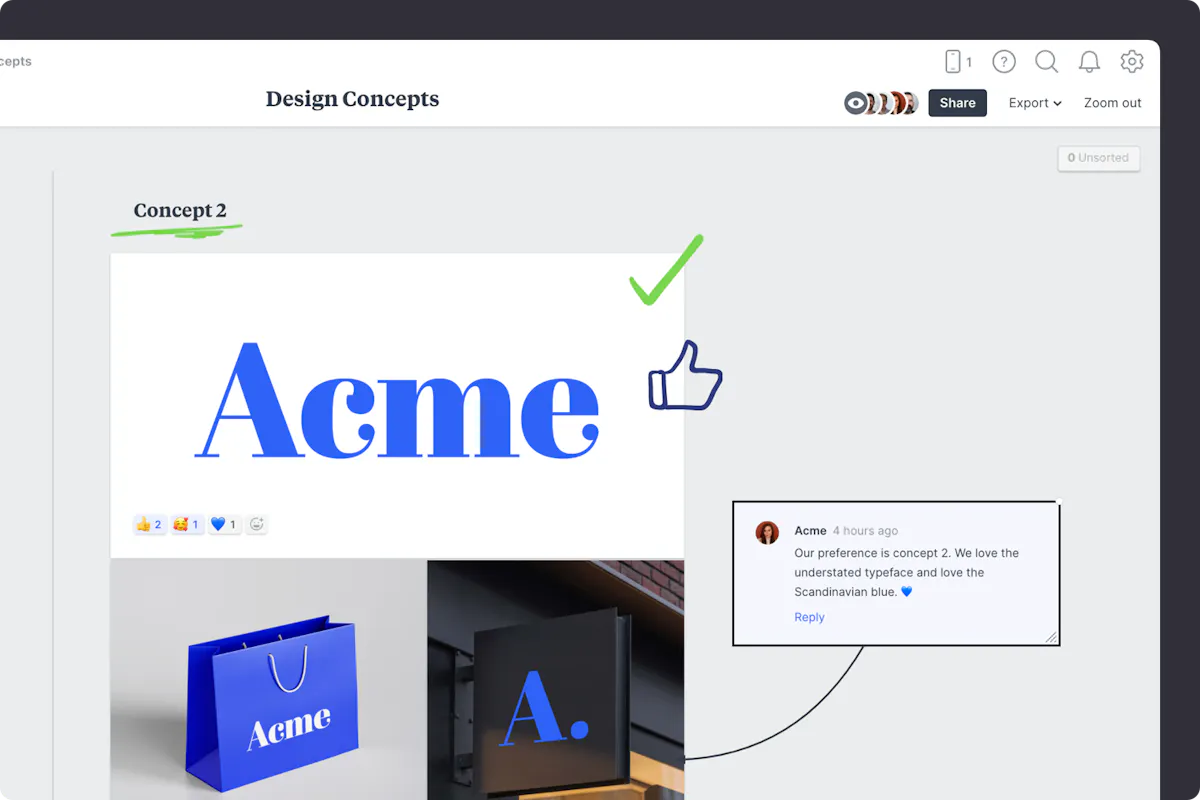 Logo Design Presentation - Free Template & Example - Milanote