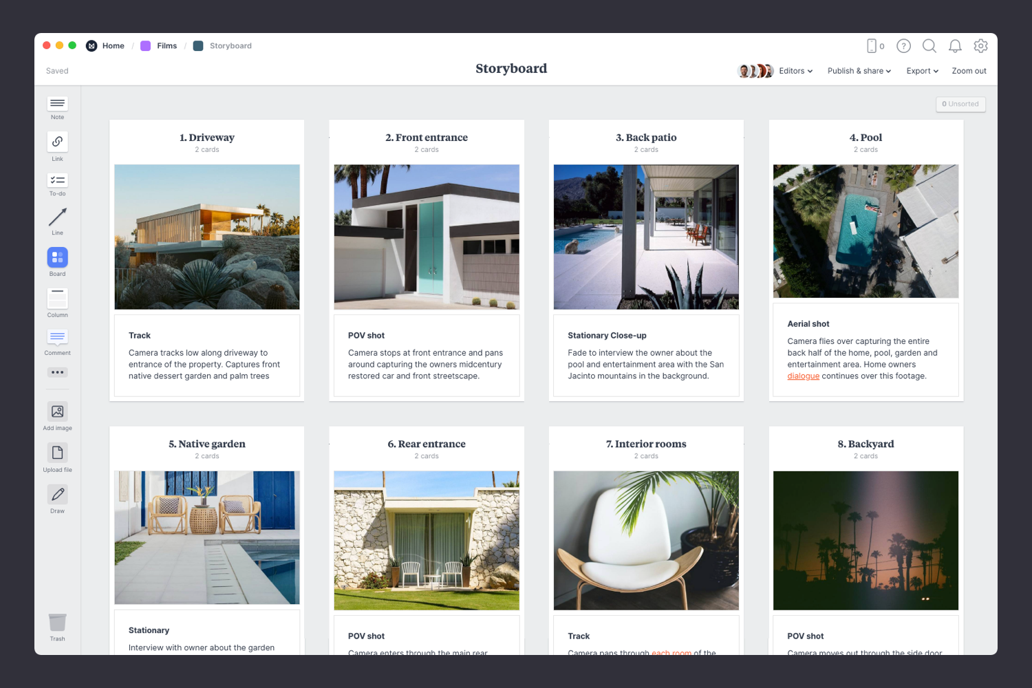 Film Pre Production - Template & Example - Milanote