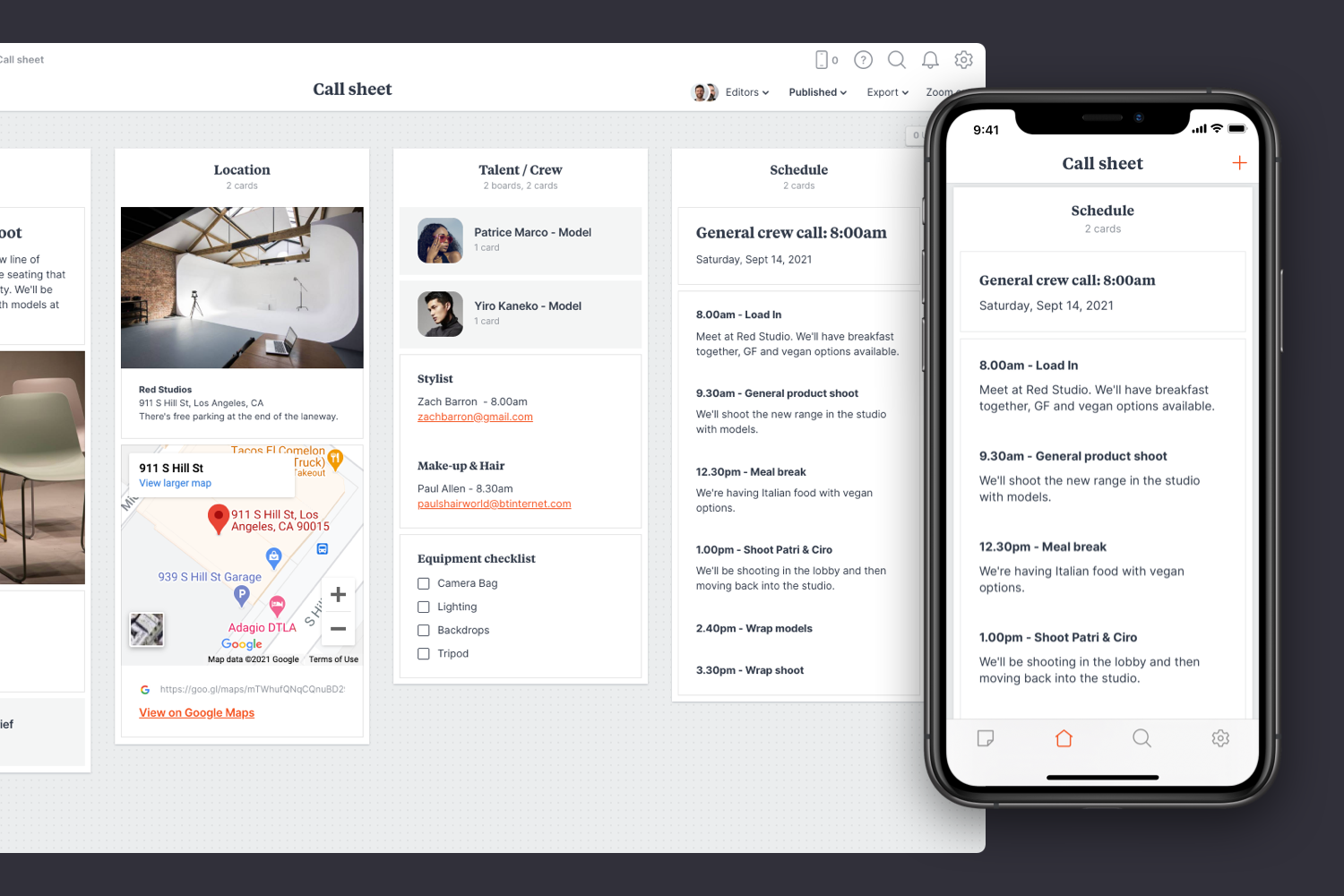 How To Create a Photoshoot Call Sheet: 2024 Step-By-Step Guide