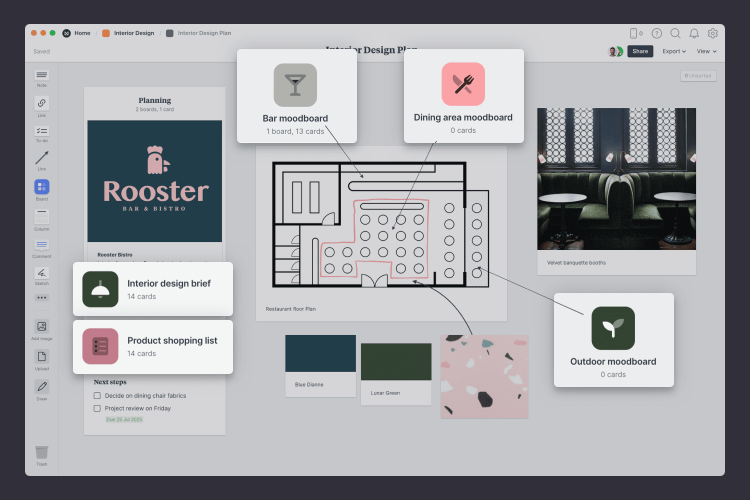 4 essential steps to planning an interior design project
