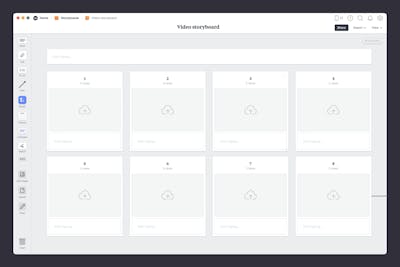 Video Storyboard - Templates & Examples - Milanote