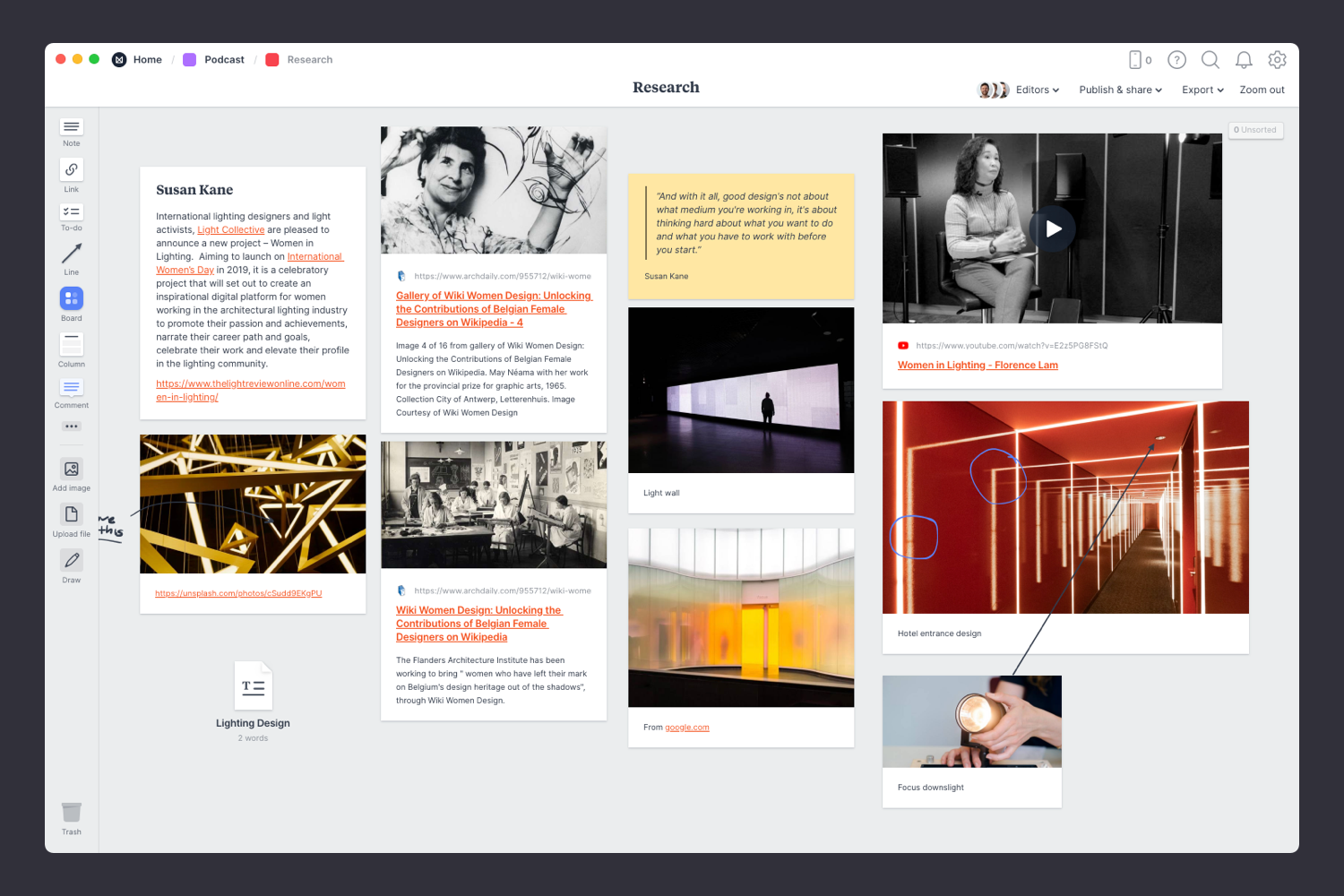 Podcast Episode Plan - Free Template & Example - Milanote