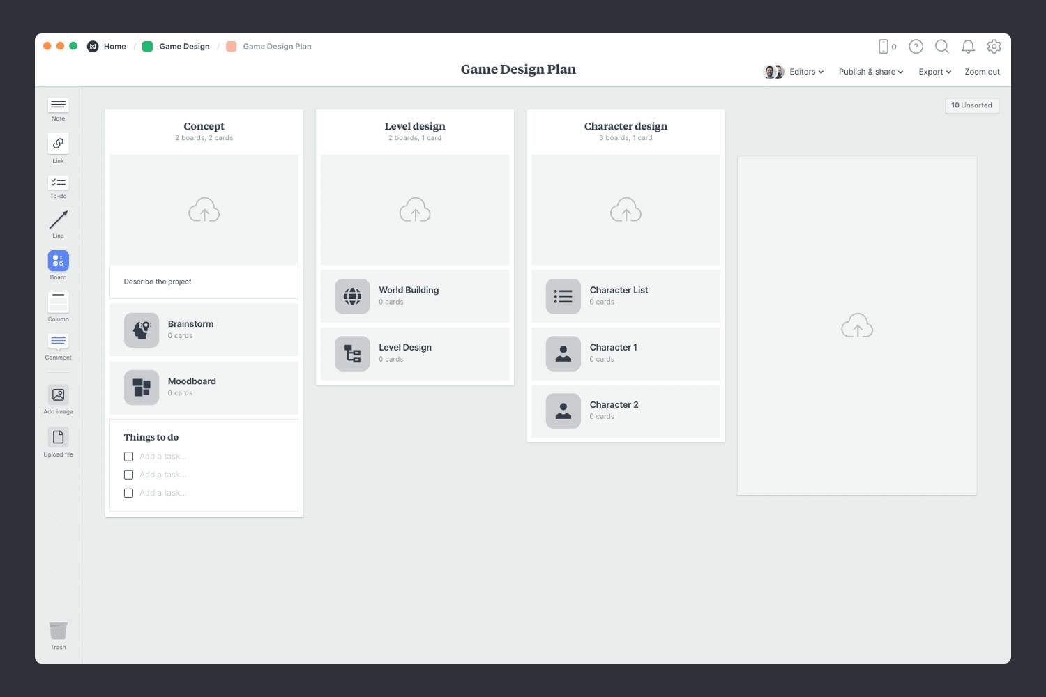game-design-document-template-example-milanote-2022
