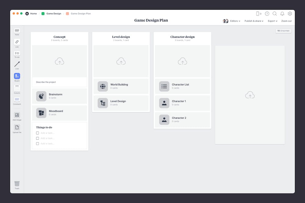 Game Design Document - Template & Example - Milanote