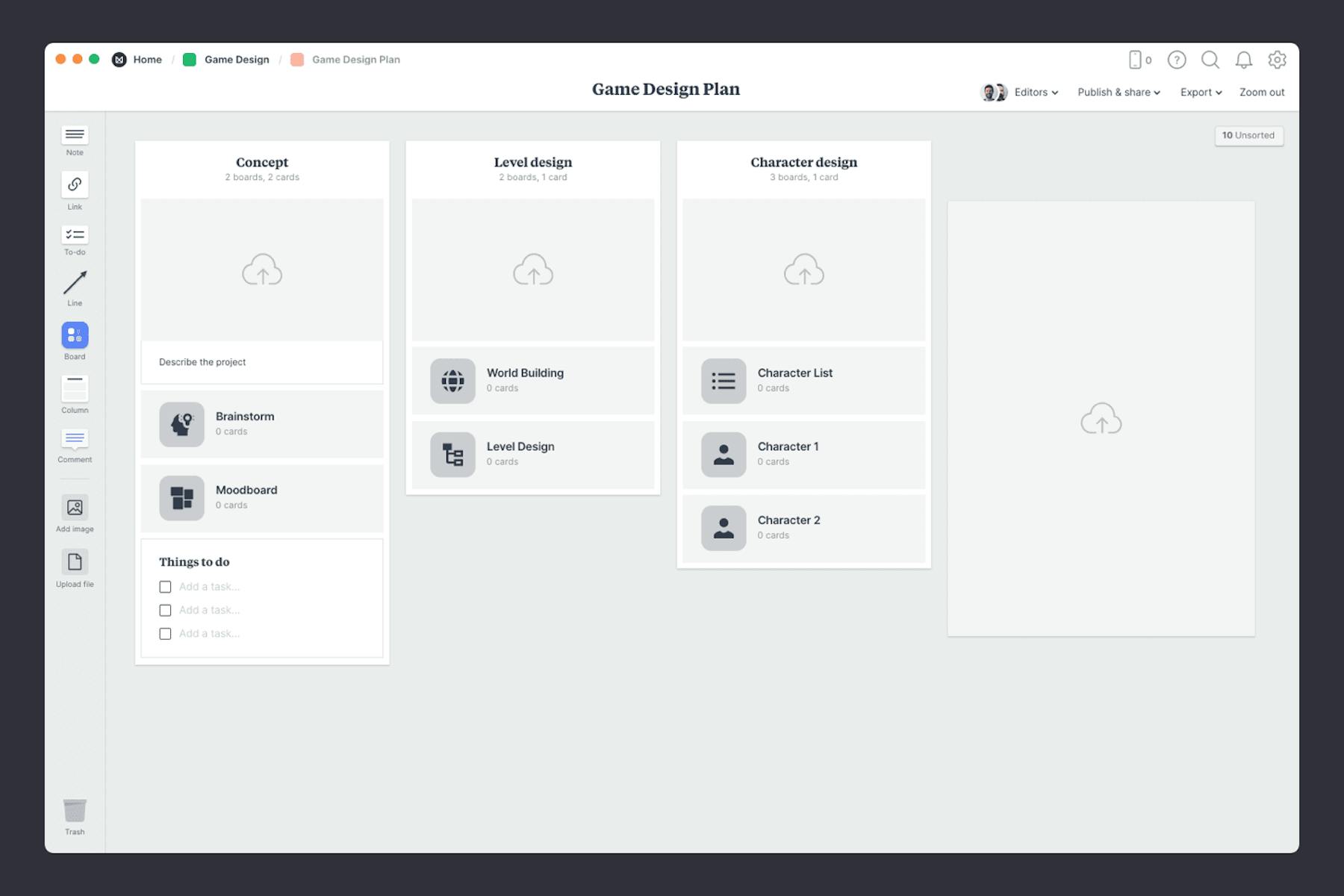 Game Design Document - Template & Example - Milanote