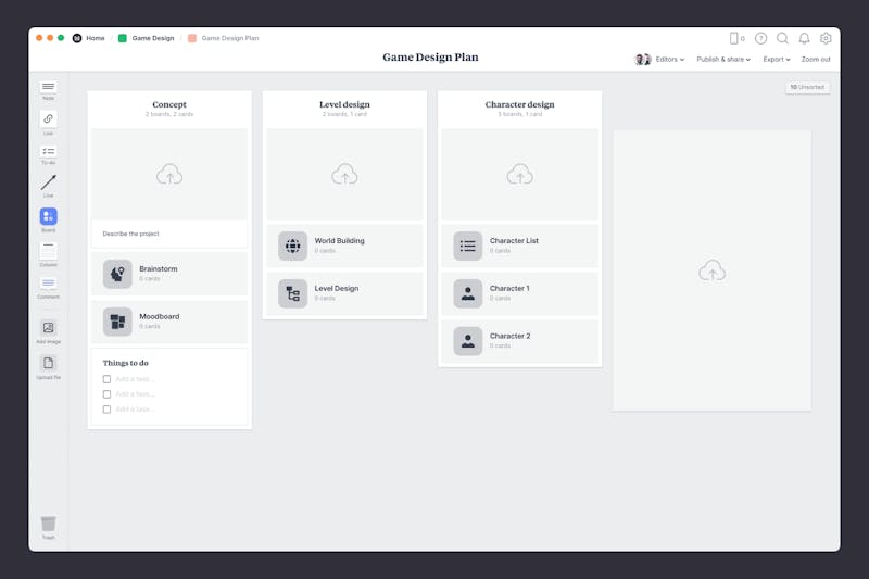 Game Design Document - Template & Example - Milanote