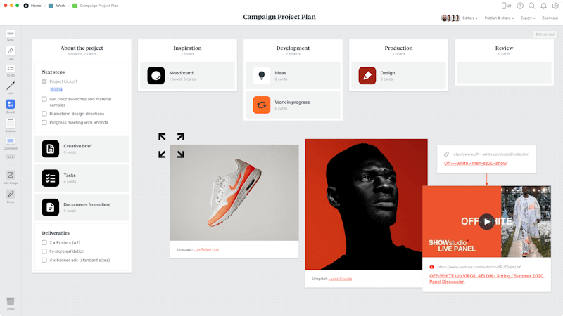 Effective templates to help you plan any creative project - Milanote