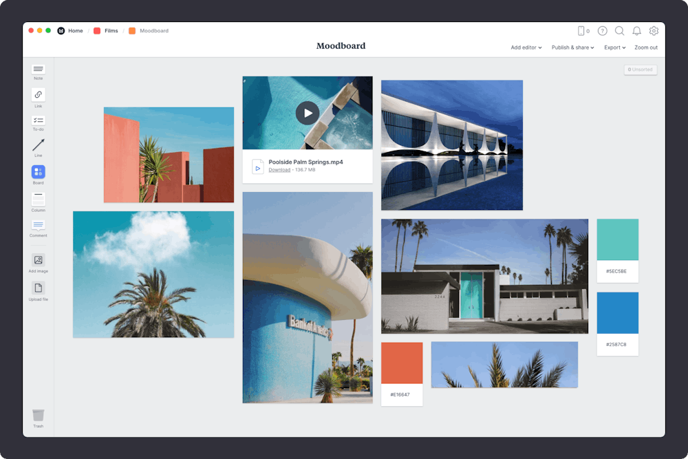 Film Pre Production - Template & Example - Milanote