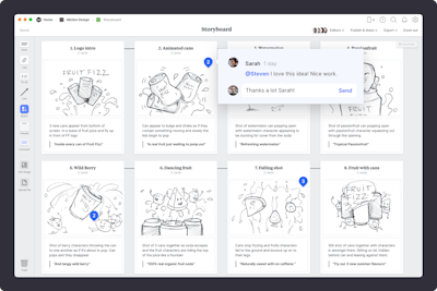 Motion Design Storyboard - Template & Example - Milanote