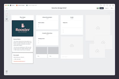 Interior Design Brief Template & Example Project - Milanote