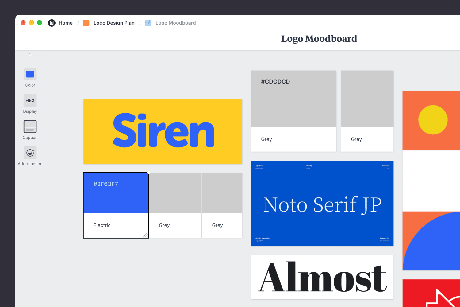 Logo Moodboard - Free Template & Example - Milanote