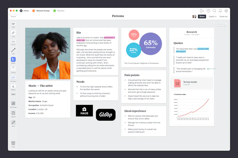Website Plan - Free Template & Example - Milanote