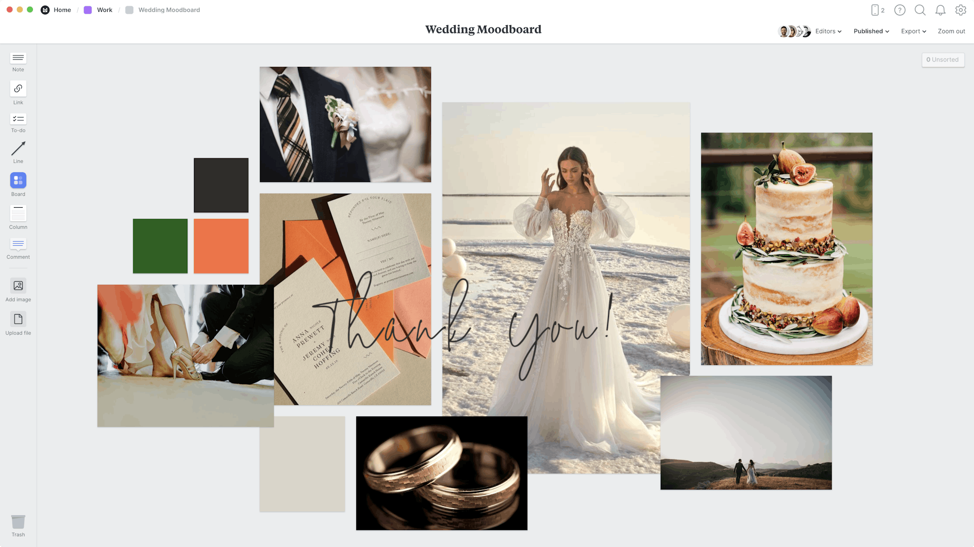 19 inspiring templates to create a stunning moodboard - Milanote
