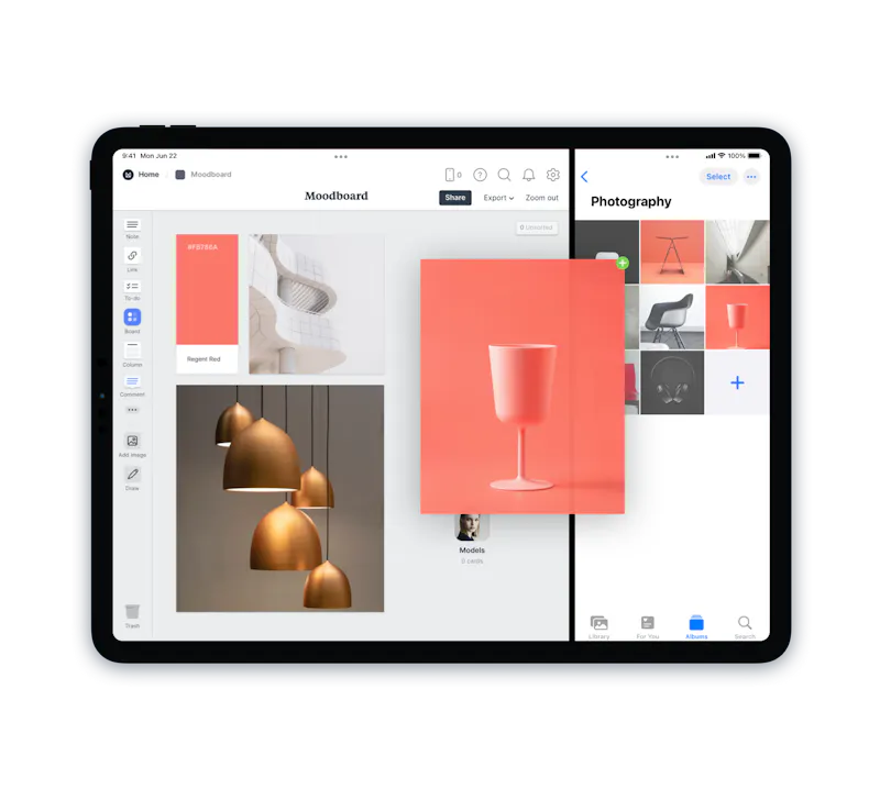 Download the Milanote iPad app for free