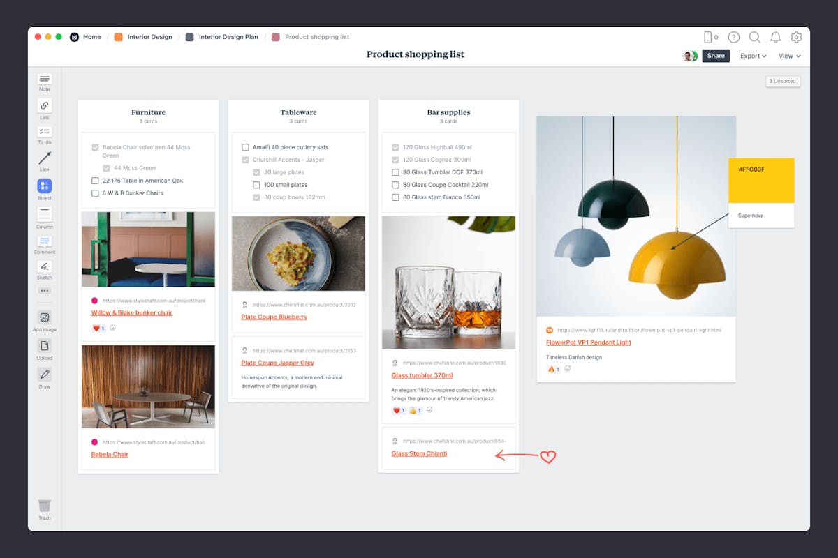 Interior Design Project Plan Template & Example - Milanote