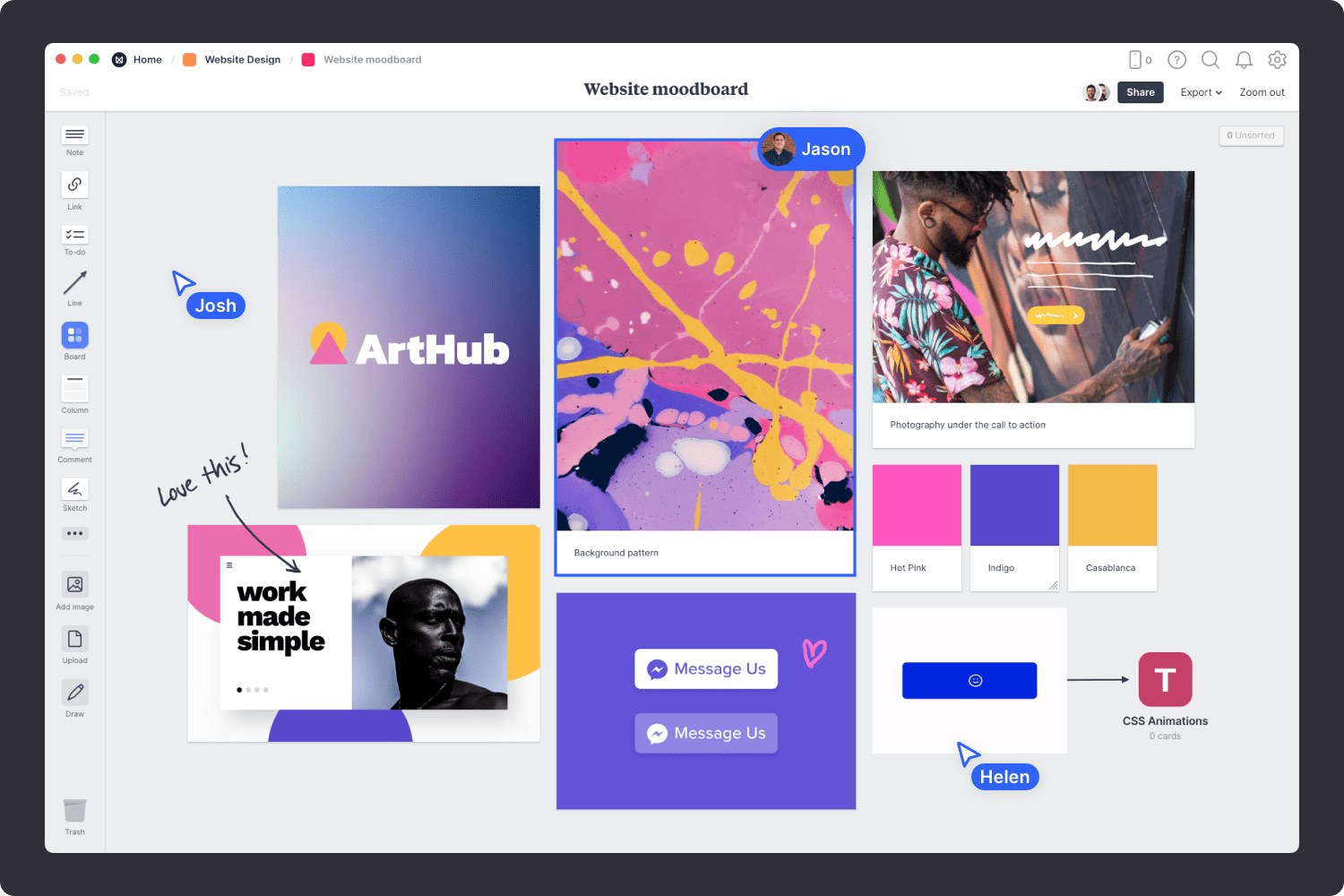 Website Plan - Free Template & Example - Milanote