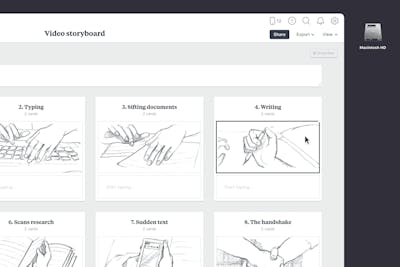Video Storyboard - Templates & Examples - Milanote