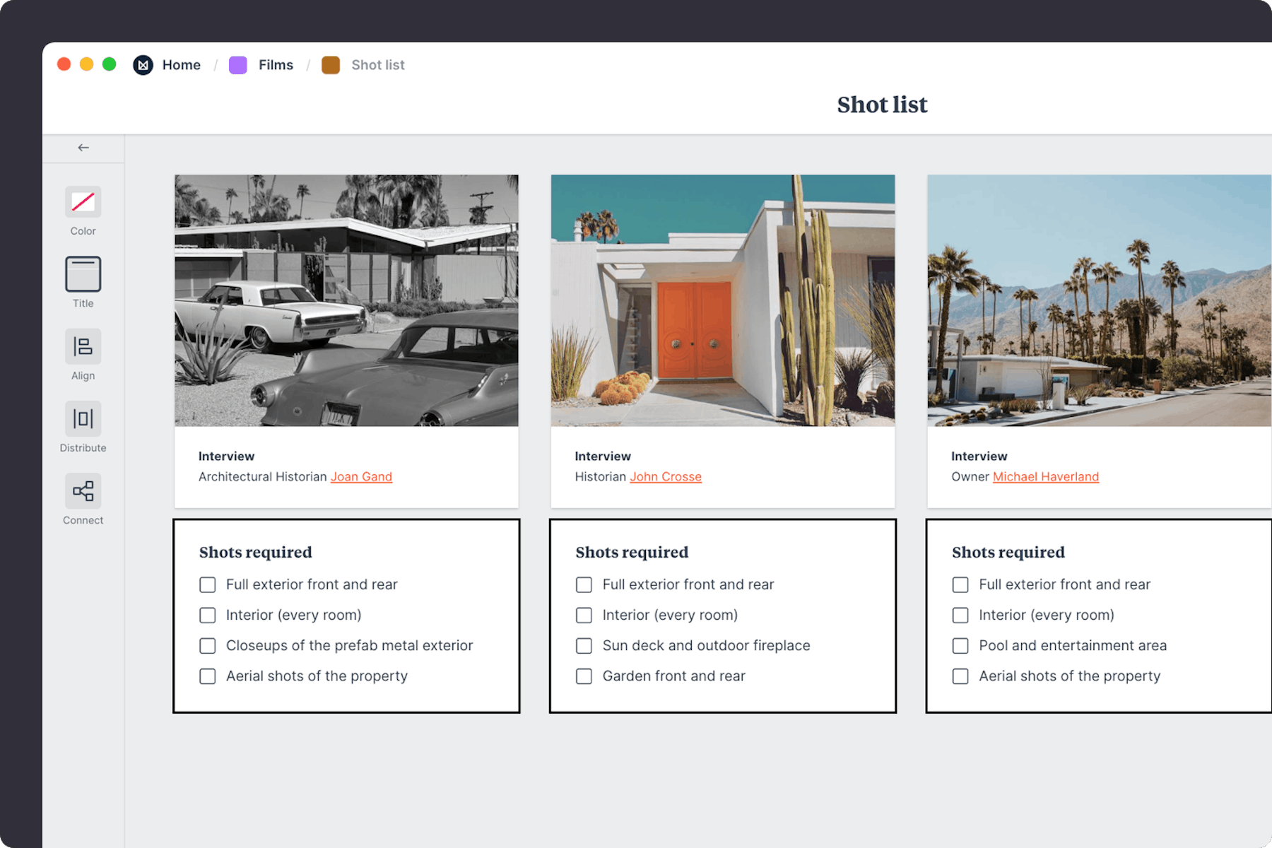 Film Pre Production - Template & Example - Milanote