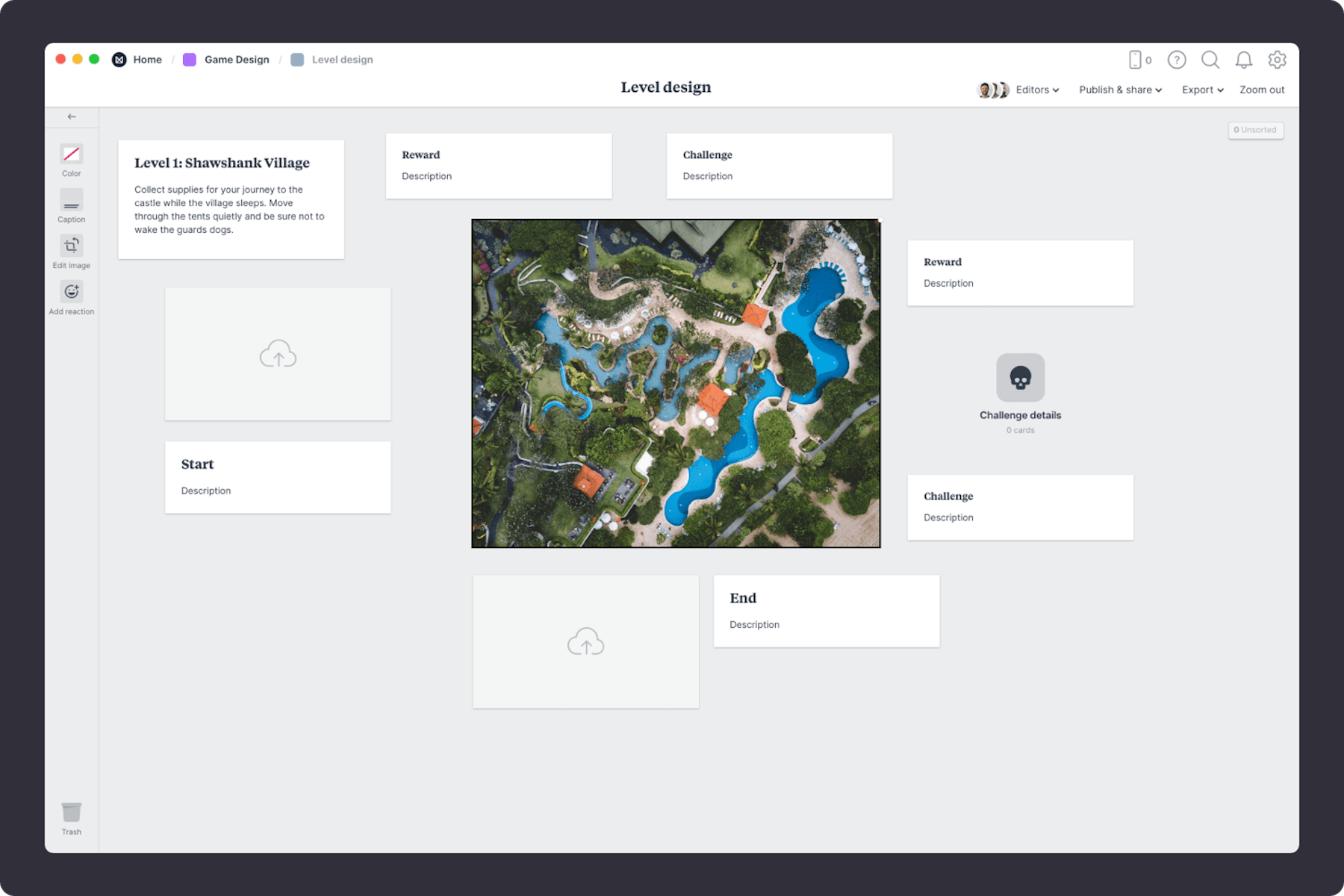 Game Level Design - Template & Example - Milanote