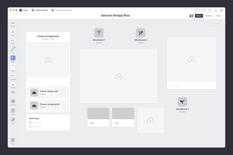 Interior Design Project Plan Template & Example - Milanote