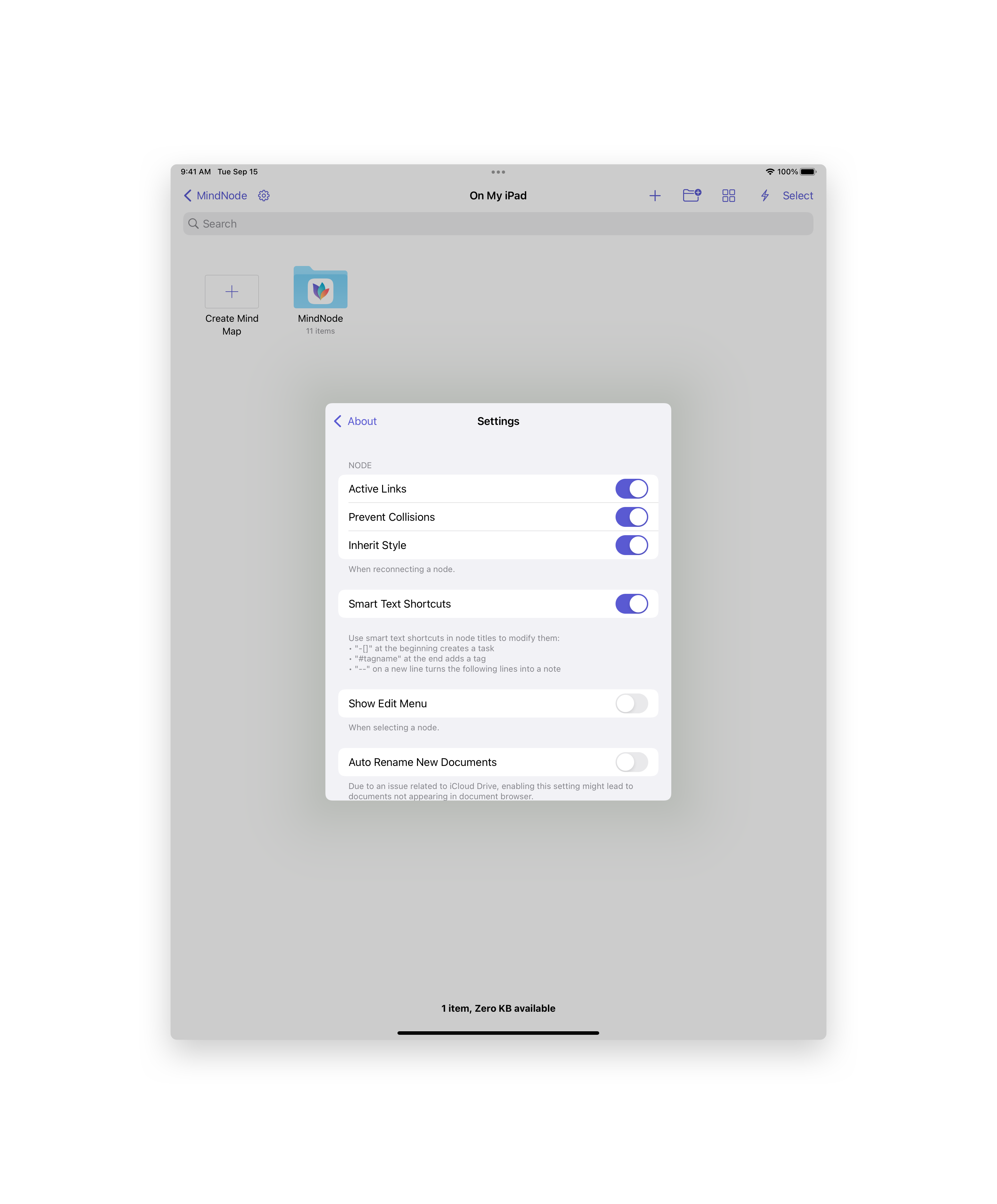 User Guide - MindNode