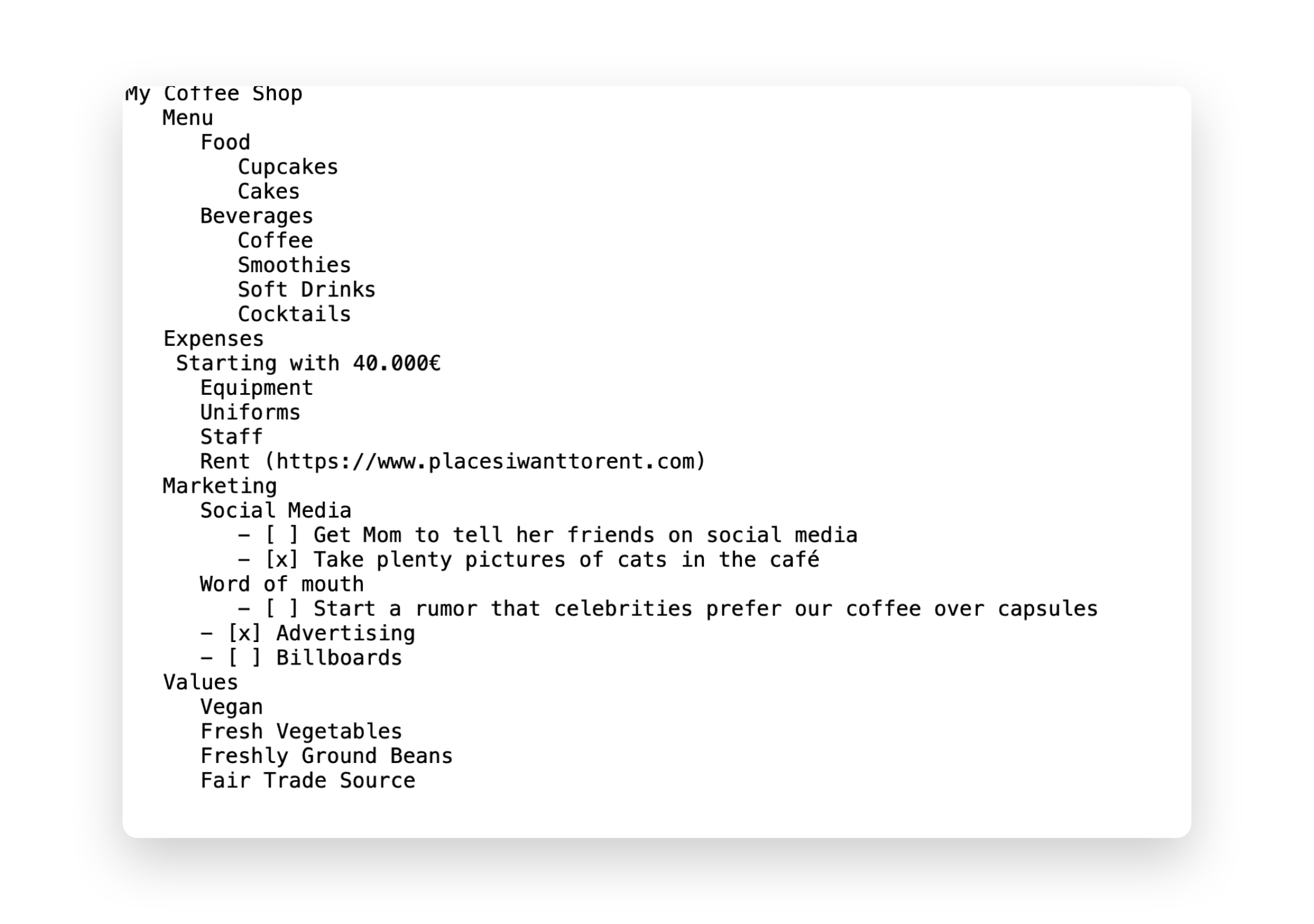User Guide - MindNode