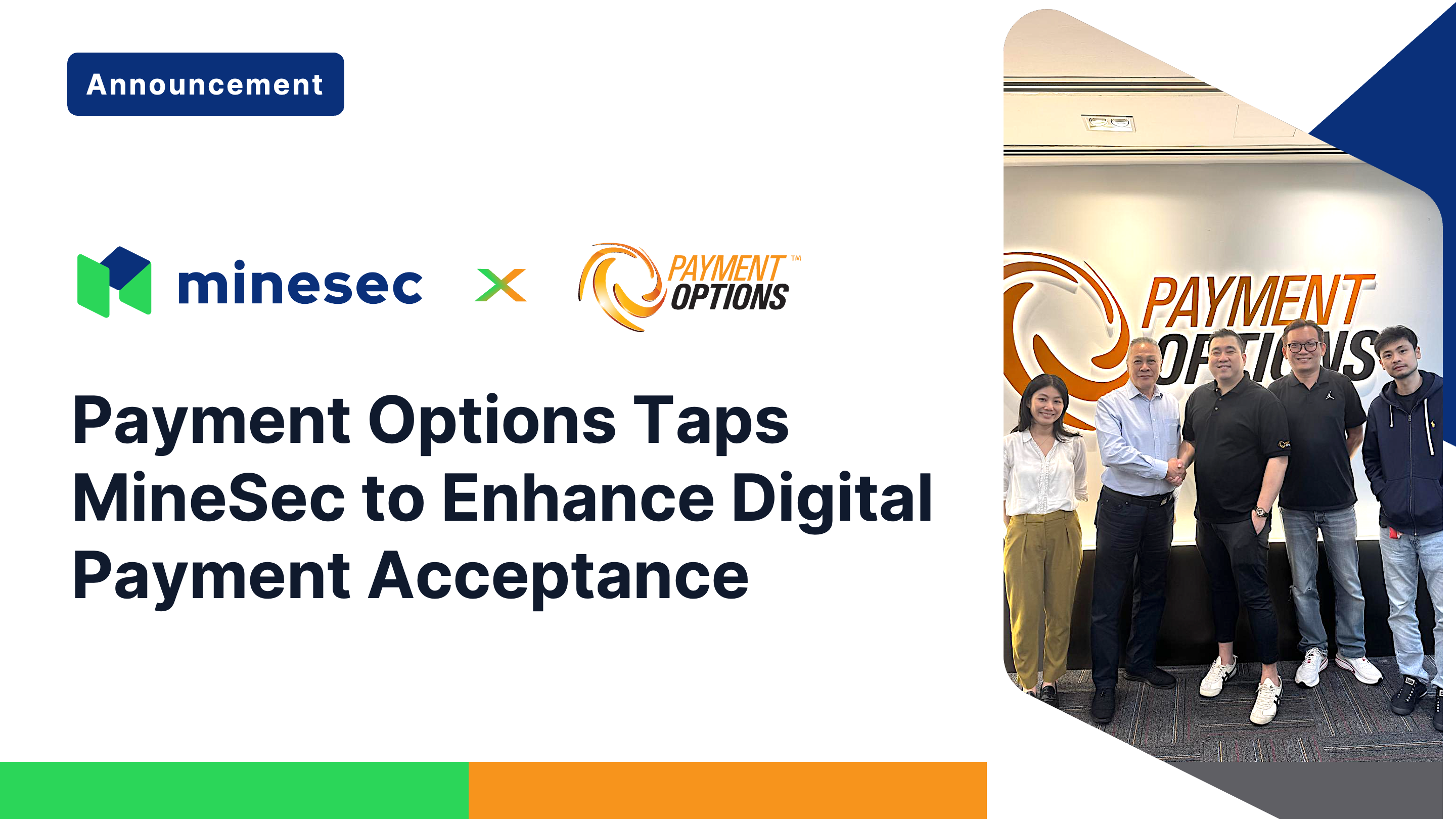 Payment Options Taps MineSec to Enhance Digital Payment Acceptance