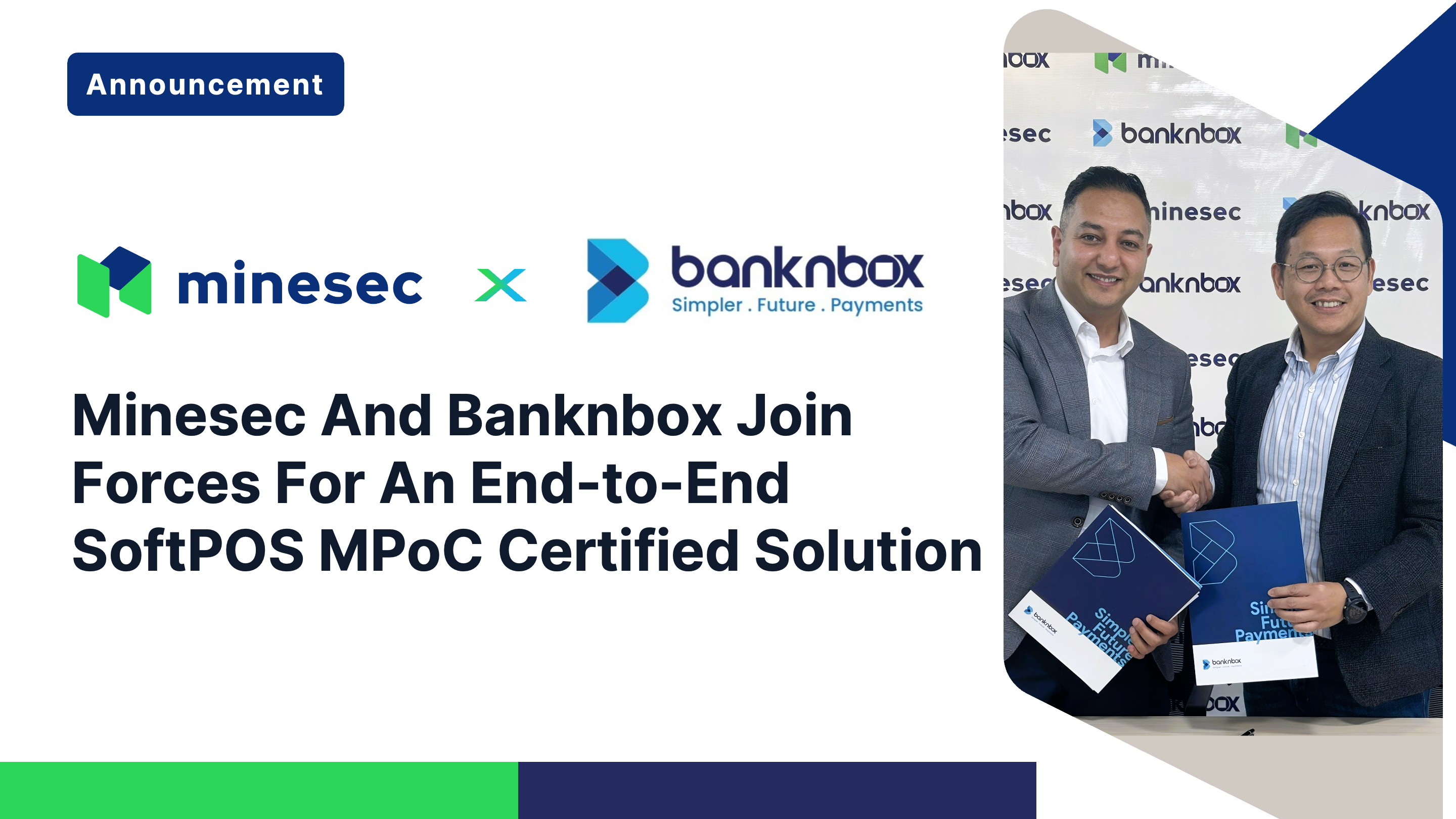 MineSec And Banknbox Join Forces For An End-To-End SoftPoS MPoC Certified Solution