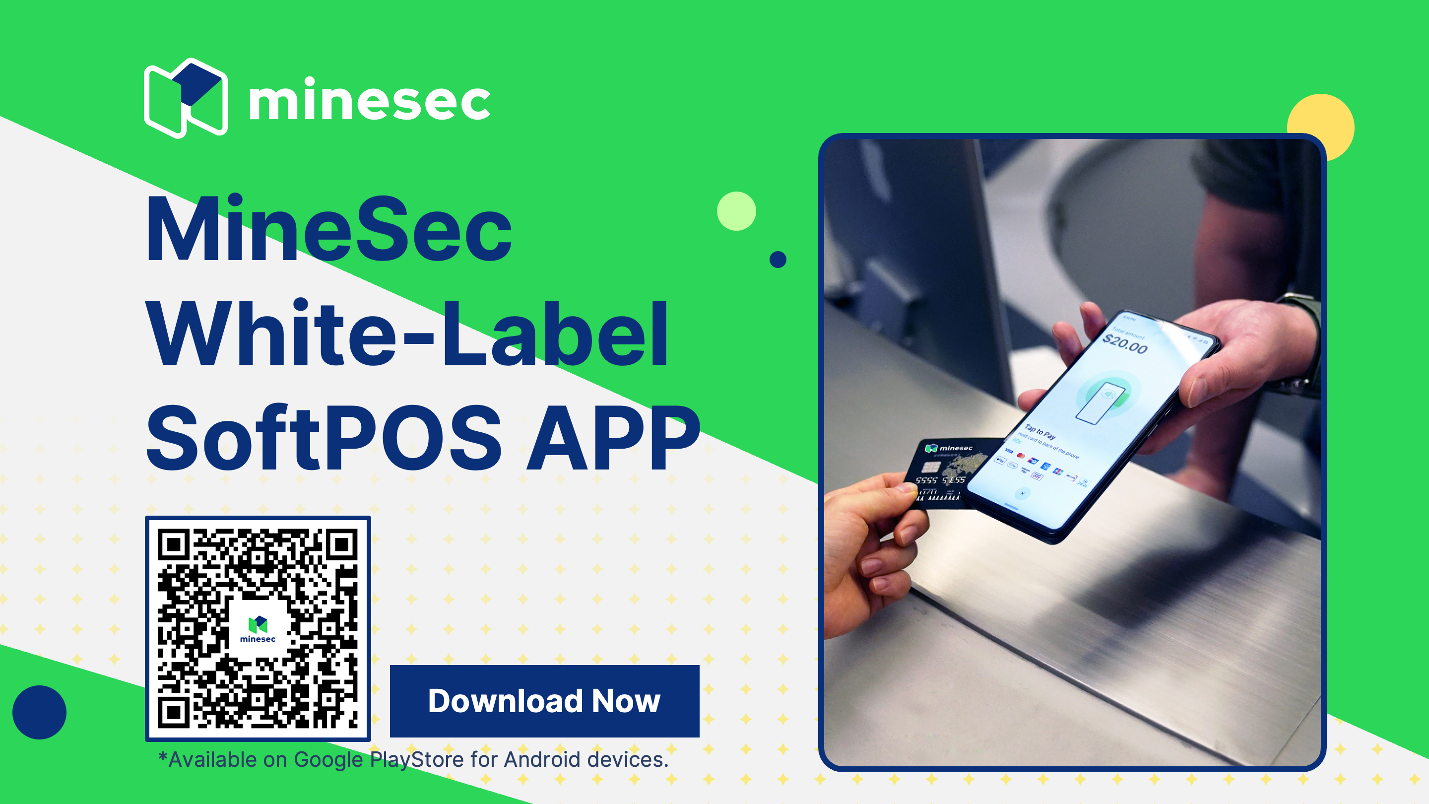 Request DEMO SoftPOS activation code - MineSec