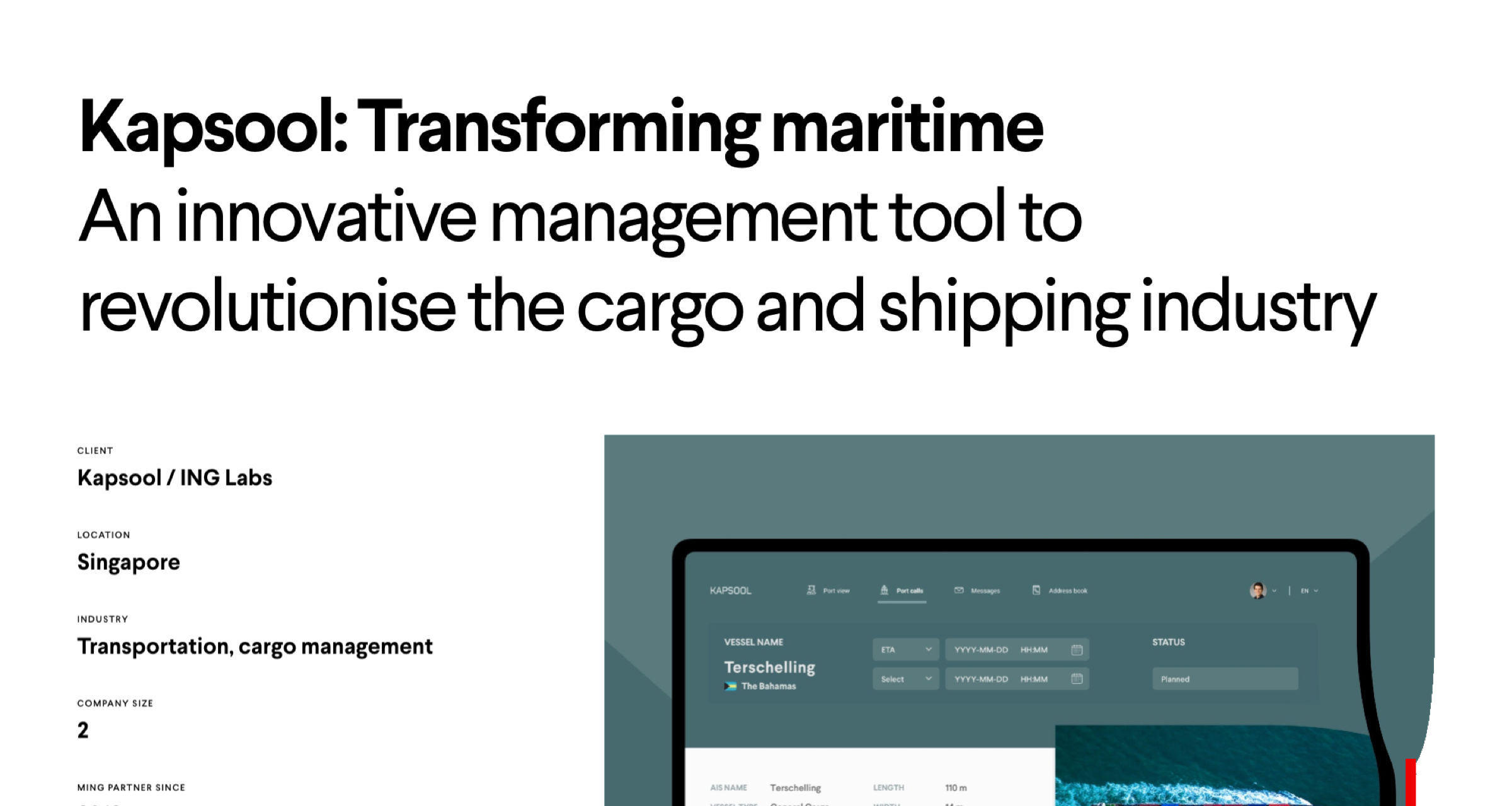 Case study: Kapsool — MING Labs