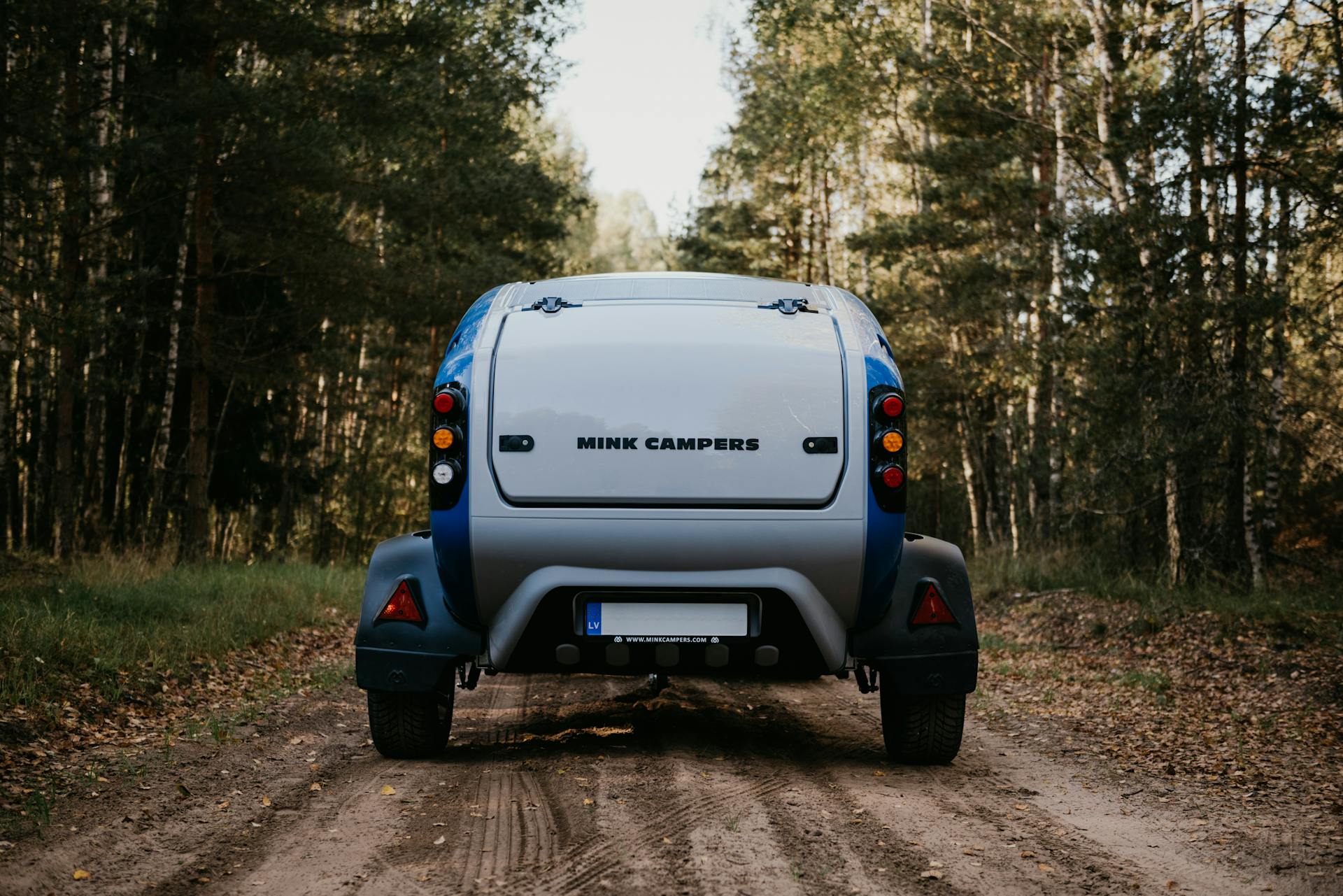 MINK-E - Mink Campers - A lightweight, teardrop shaped Camper