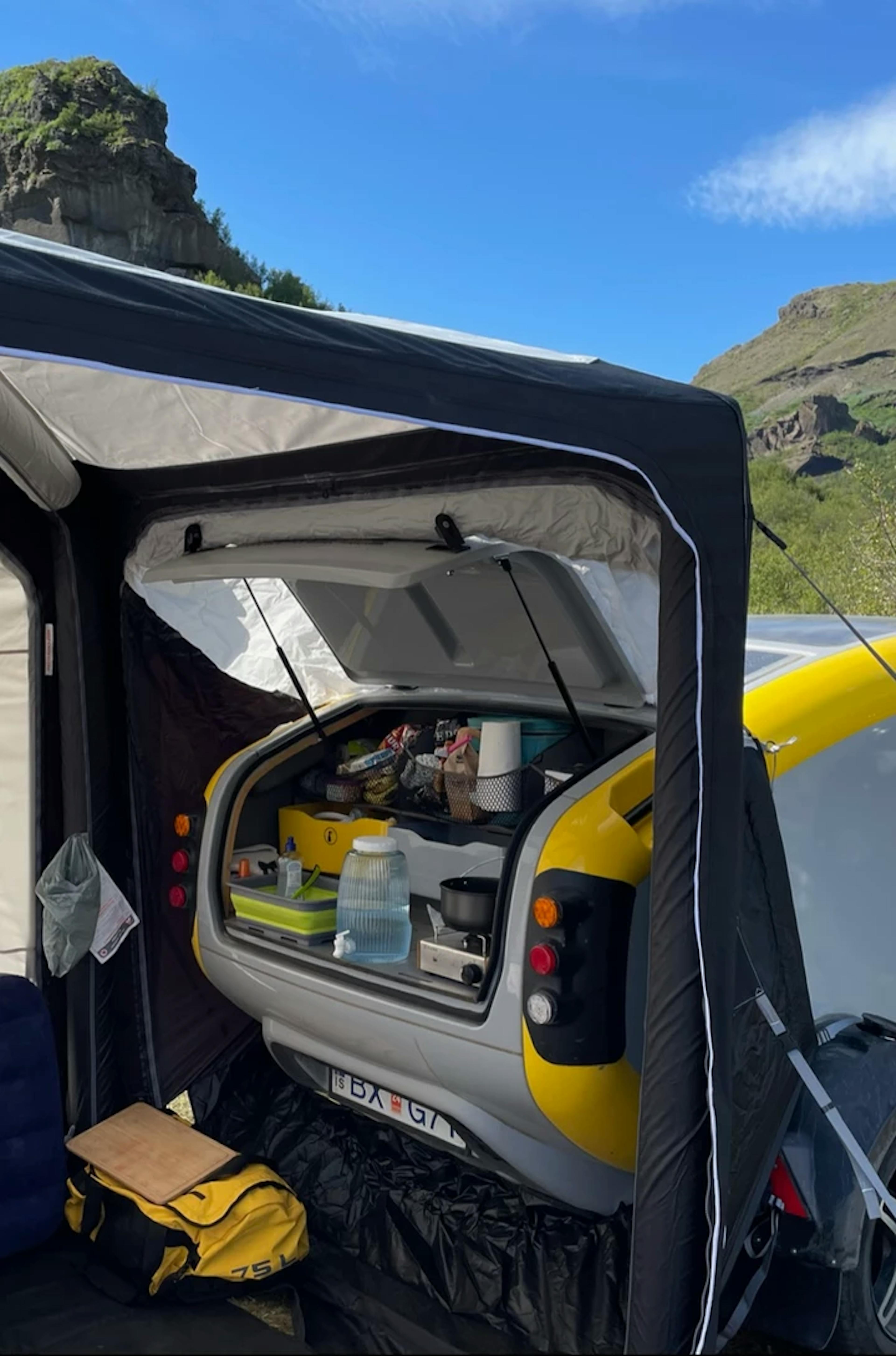 MINK Awnings - Mink Campers, lightweight caravan