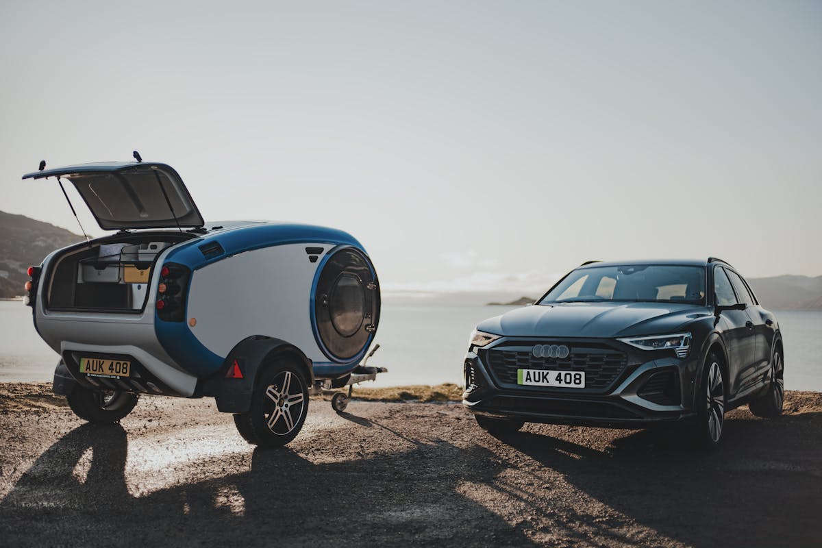 MINK-E - Mink Campers - A lightweight, teardrop shaped Camper