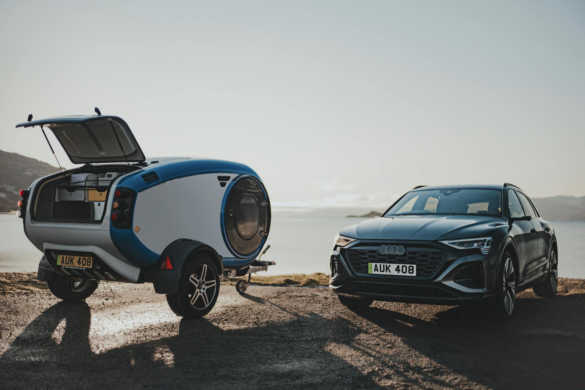 MINK-E - Mink Campers - A lightweight, teardrop shaped Camper