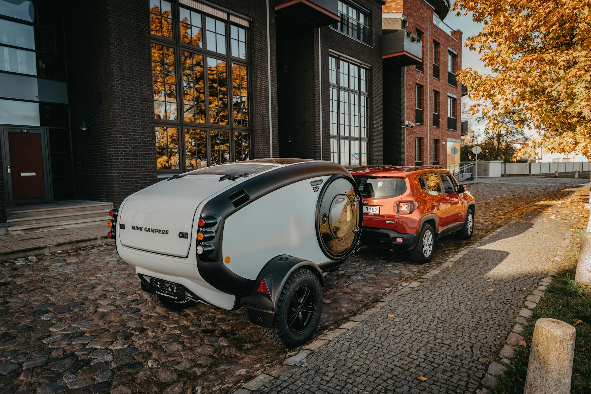 MINK-X - Mink Campers - A lightweight, teardrop shaped Camper