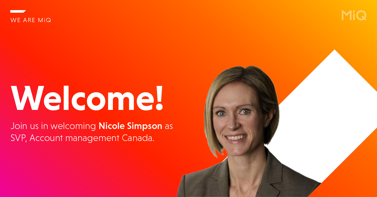 MiQ Canada names Nicole Simpson SVP, account management, as ...