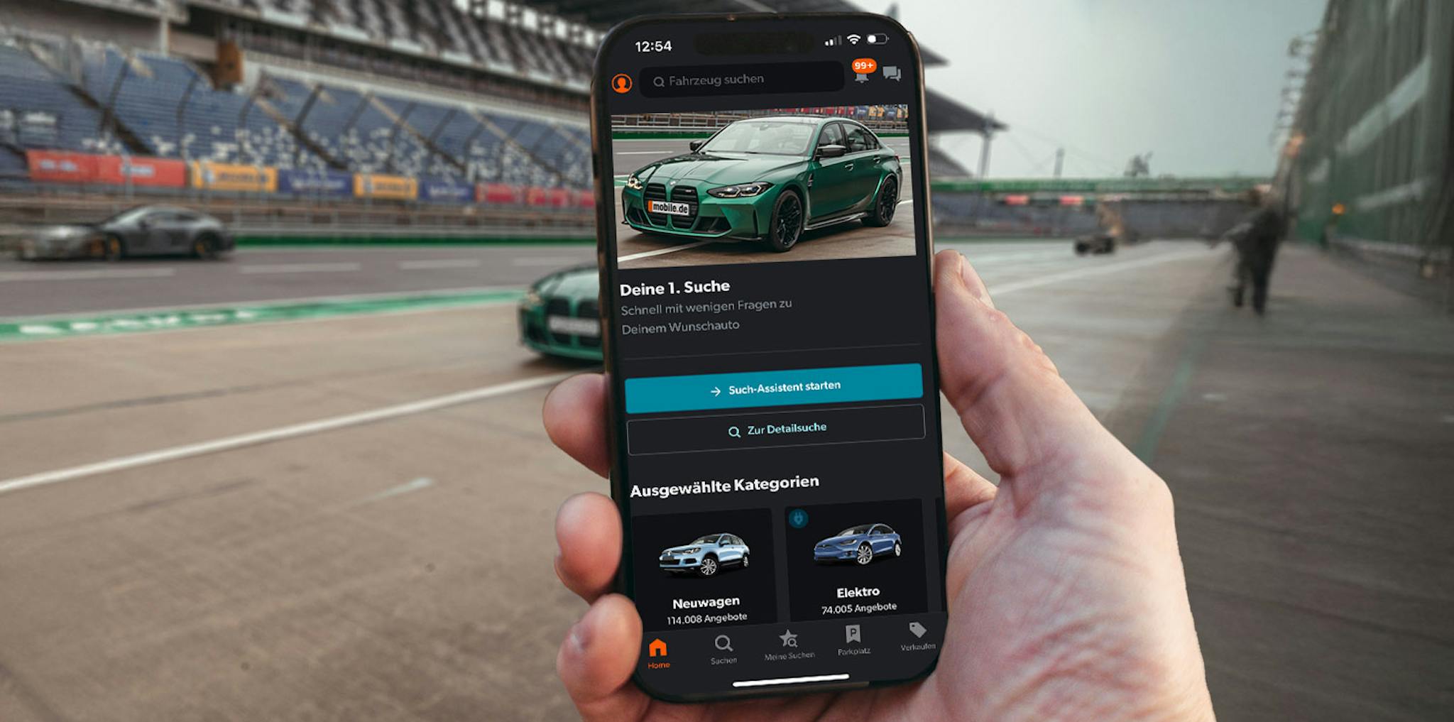 mobile.de App: Autos kaufen & mehr