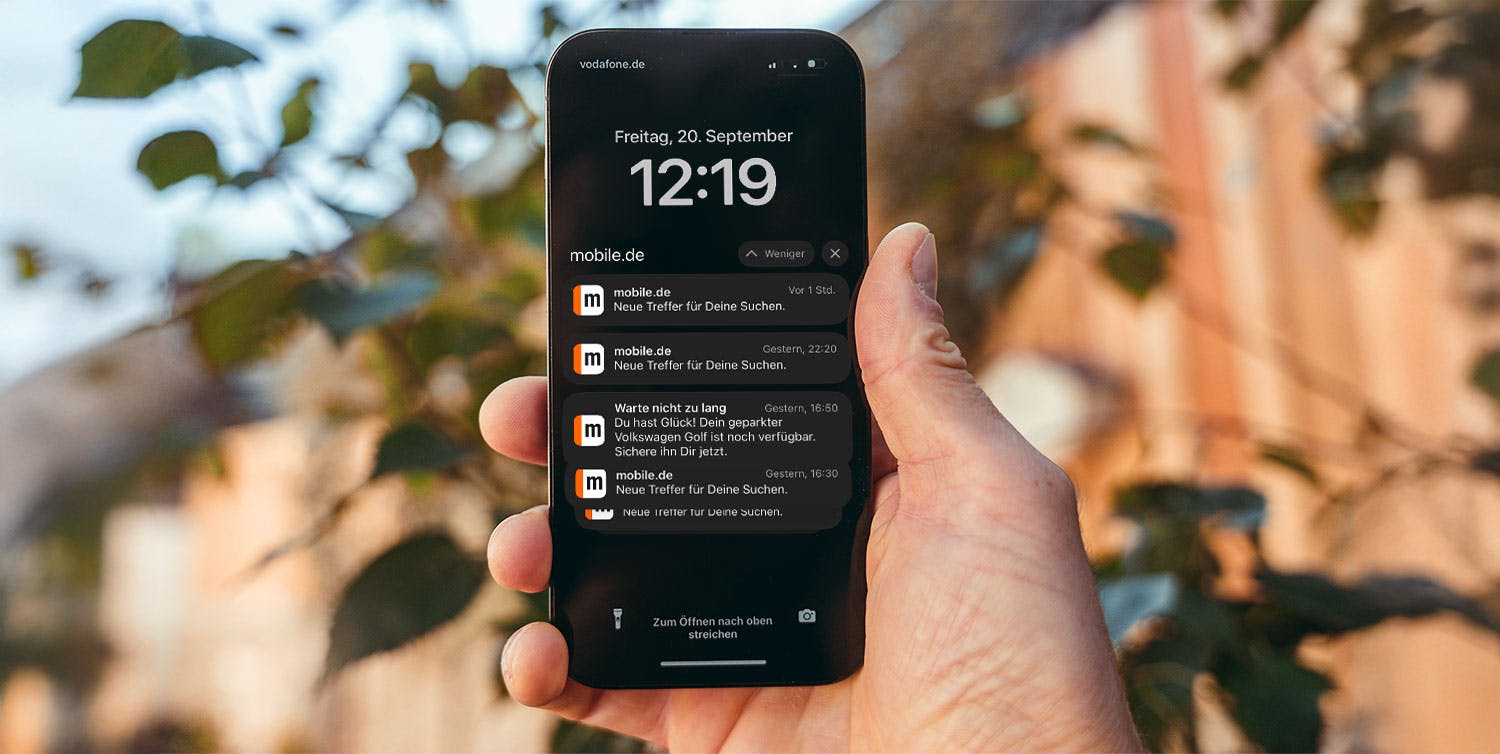 mobile.de App: Autos kaufen & mehr