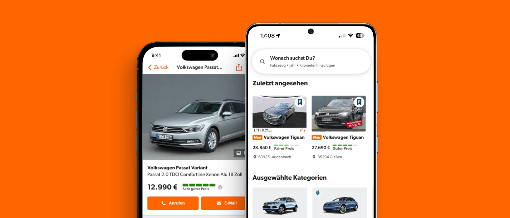 mobile.de App: Autos kaufen & mehr