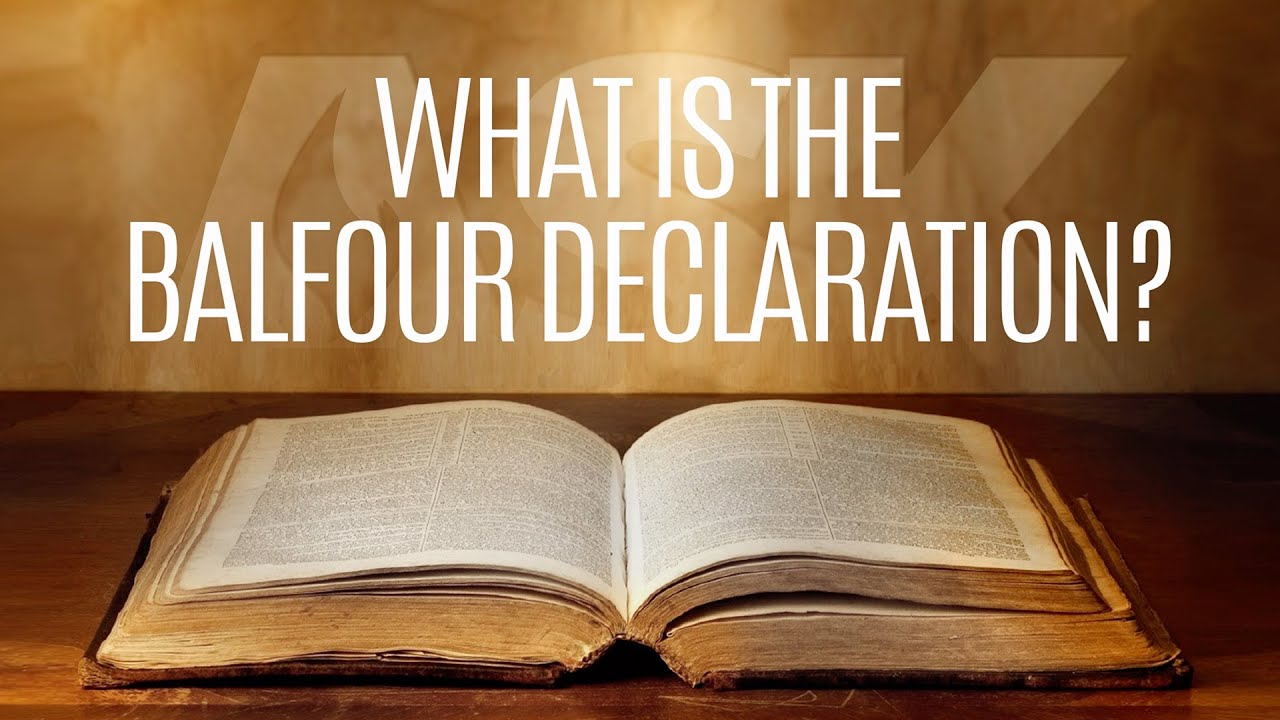 What is the Balfour Declaration? I Videos I AskDrBrown | Together on ...