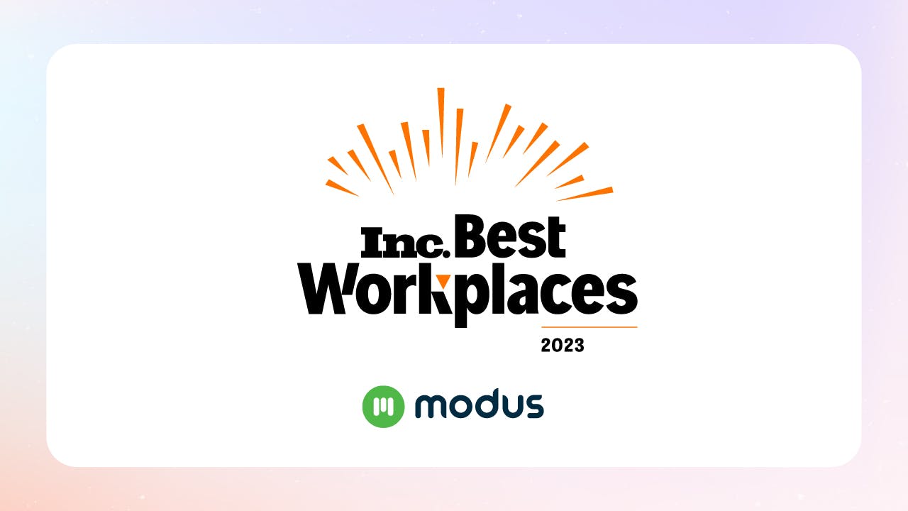 Modus named one of America’s Best Workplaces 2023 by Inc. Magazine | Modus