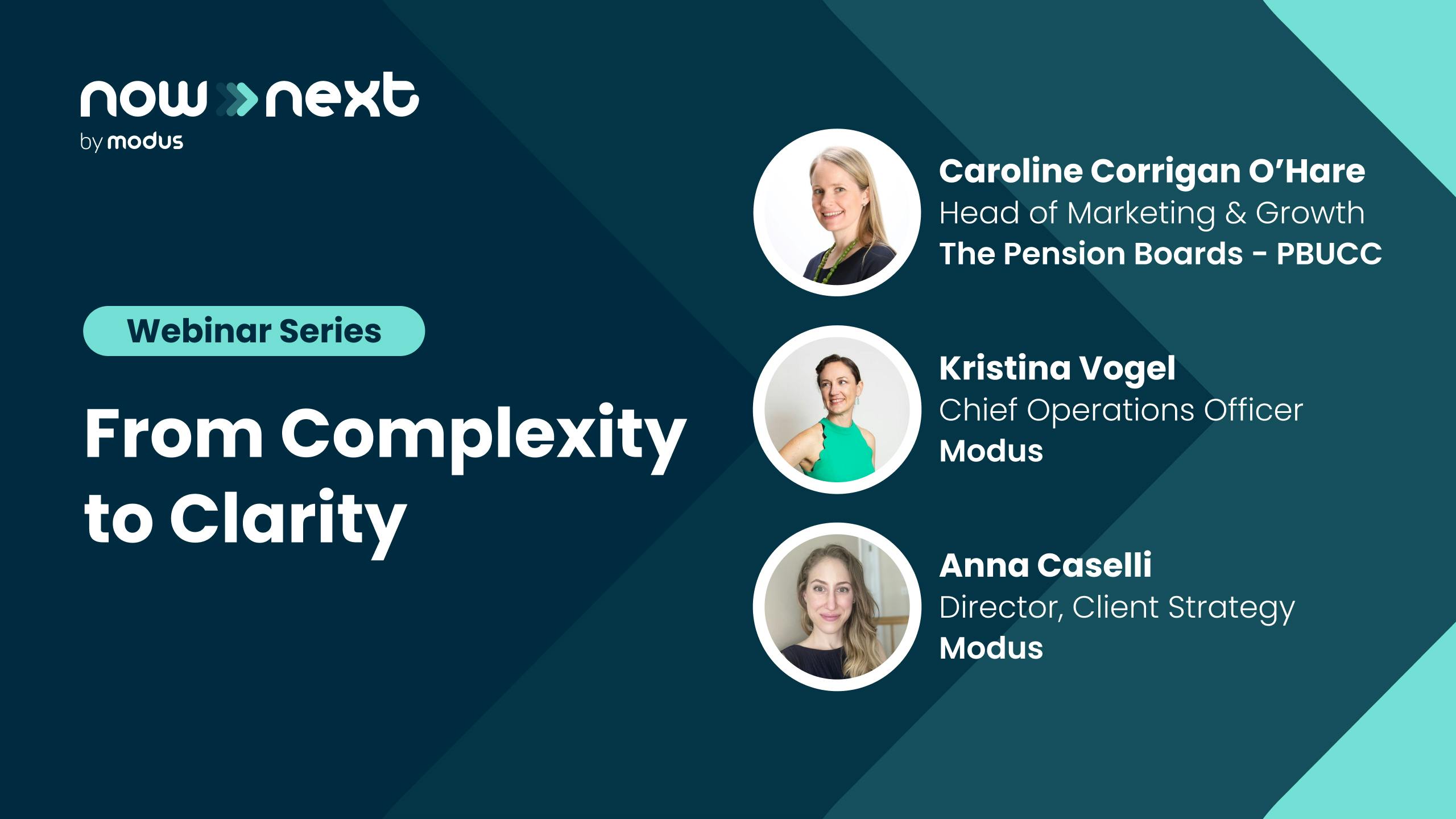 Webinar recap: From Complexity to Clarity | Modus
