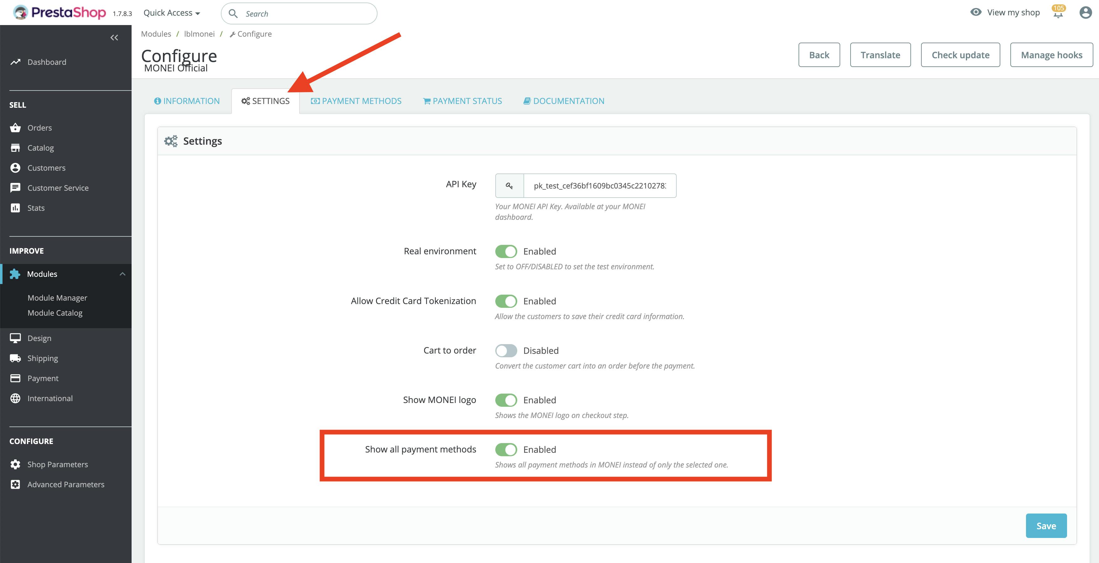 Configure Payment Methods In Prestashop 5 Step Guide Monei