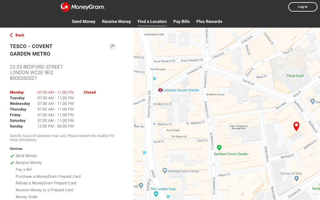 MoneyGram UK: How to find MoneyGram Location Near Me?