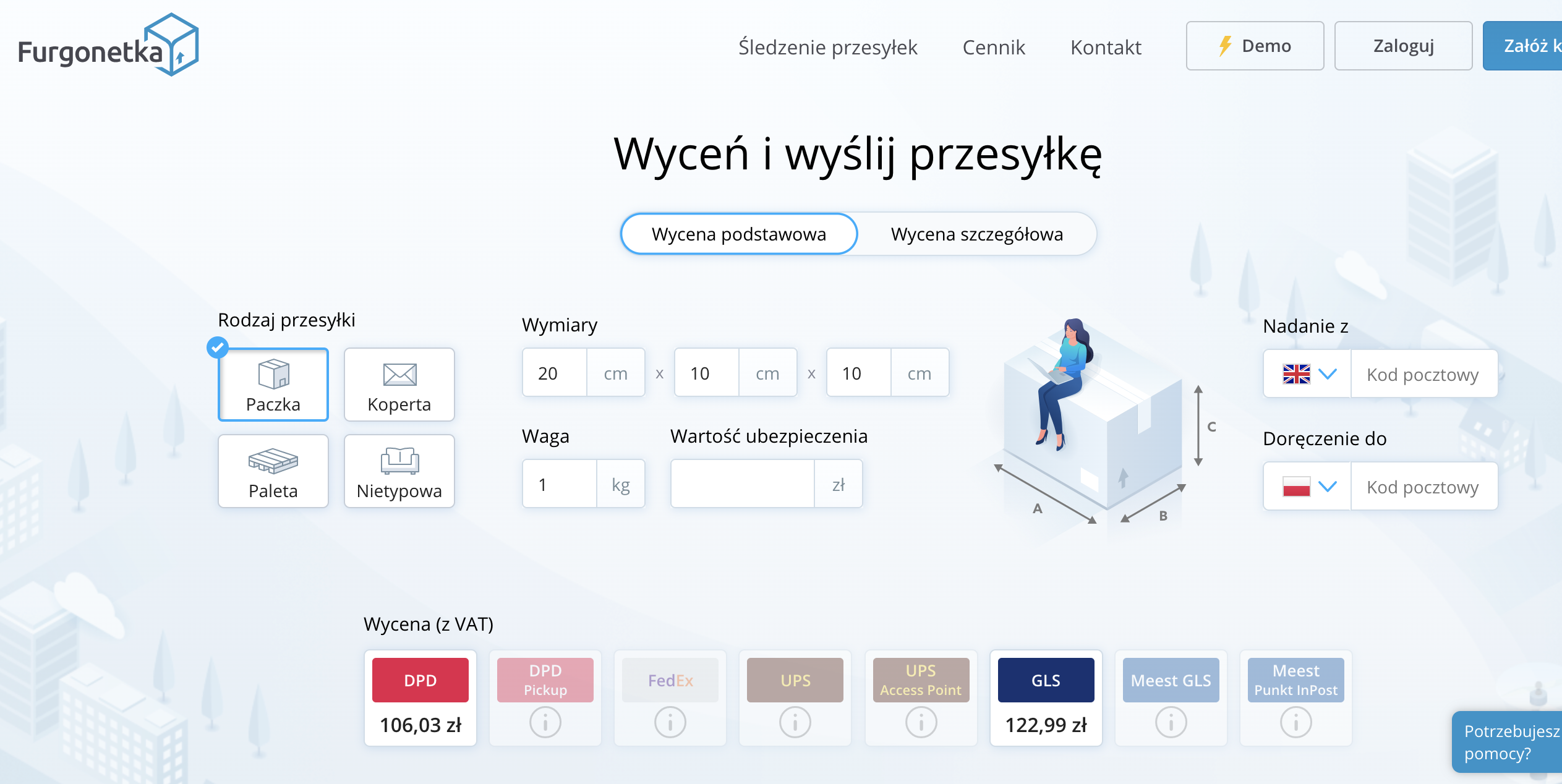 Paczki do Polski: tanie i szybkie paczki z Anglii do Polski