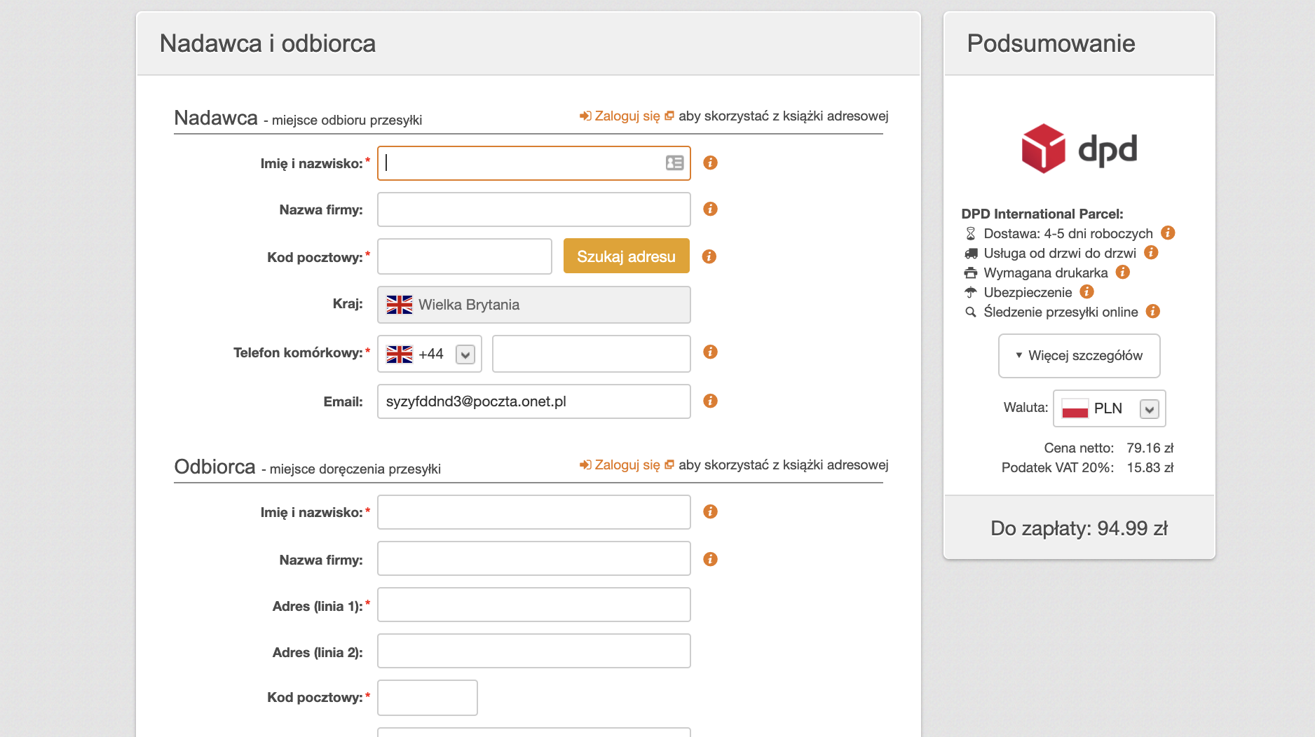 Paczki do Polski: tanie i szybkie paczki z Anglii do Polski
