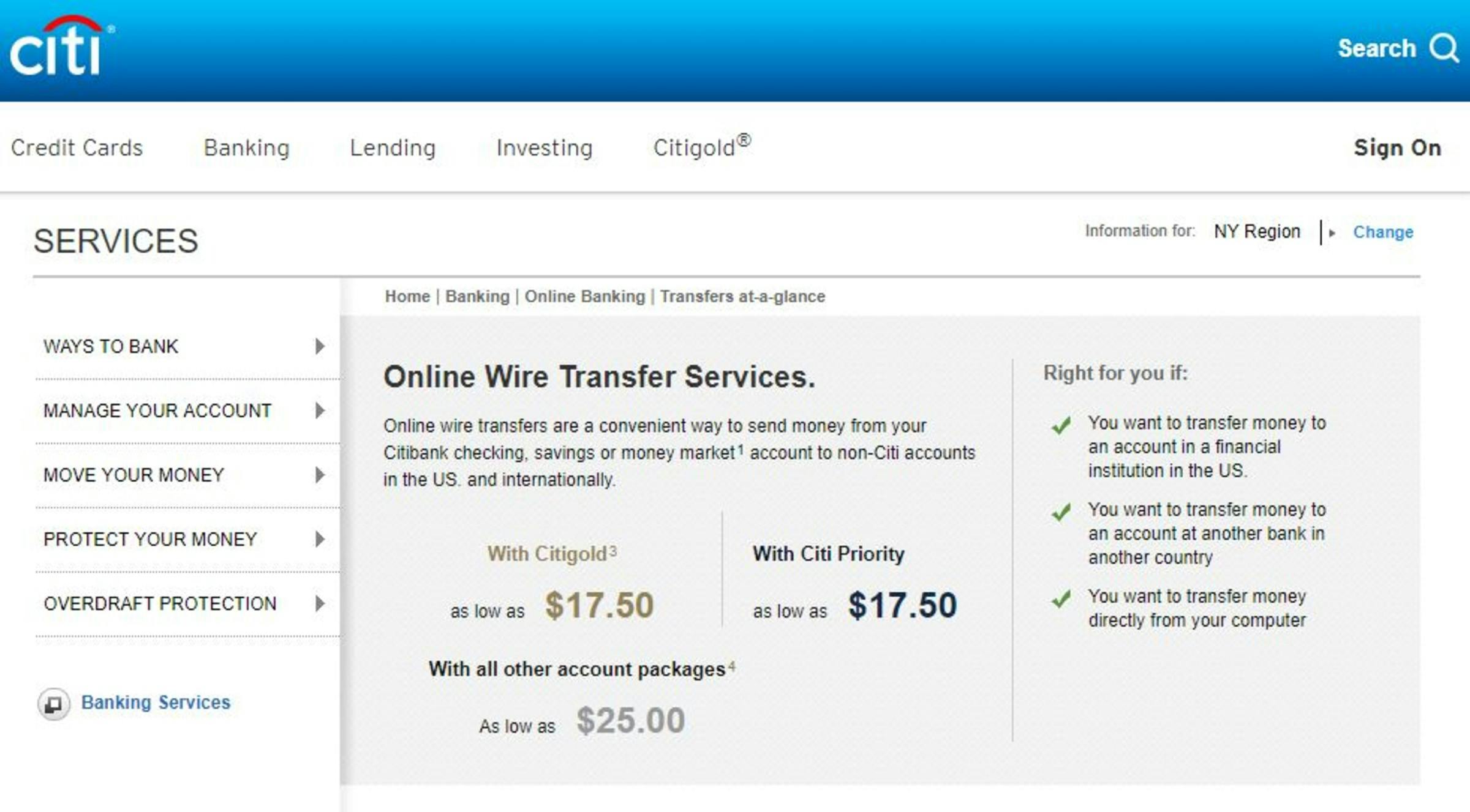 Citibank Foreign Currency Exchange International Wire Transfer ATM Citibank Foreign Currency Exchange International Wire Transfer ATM