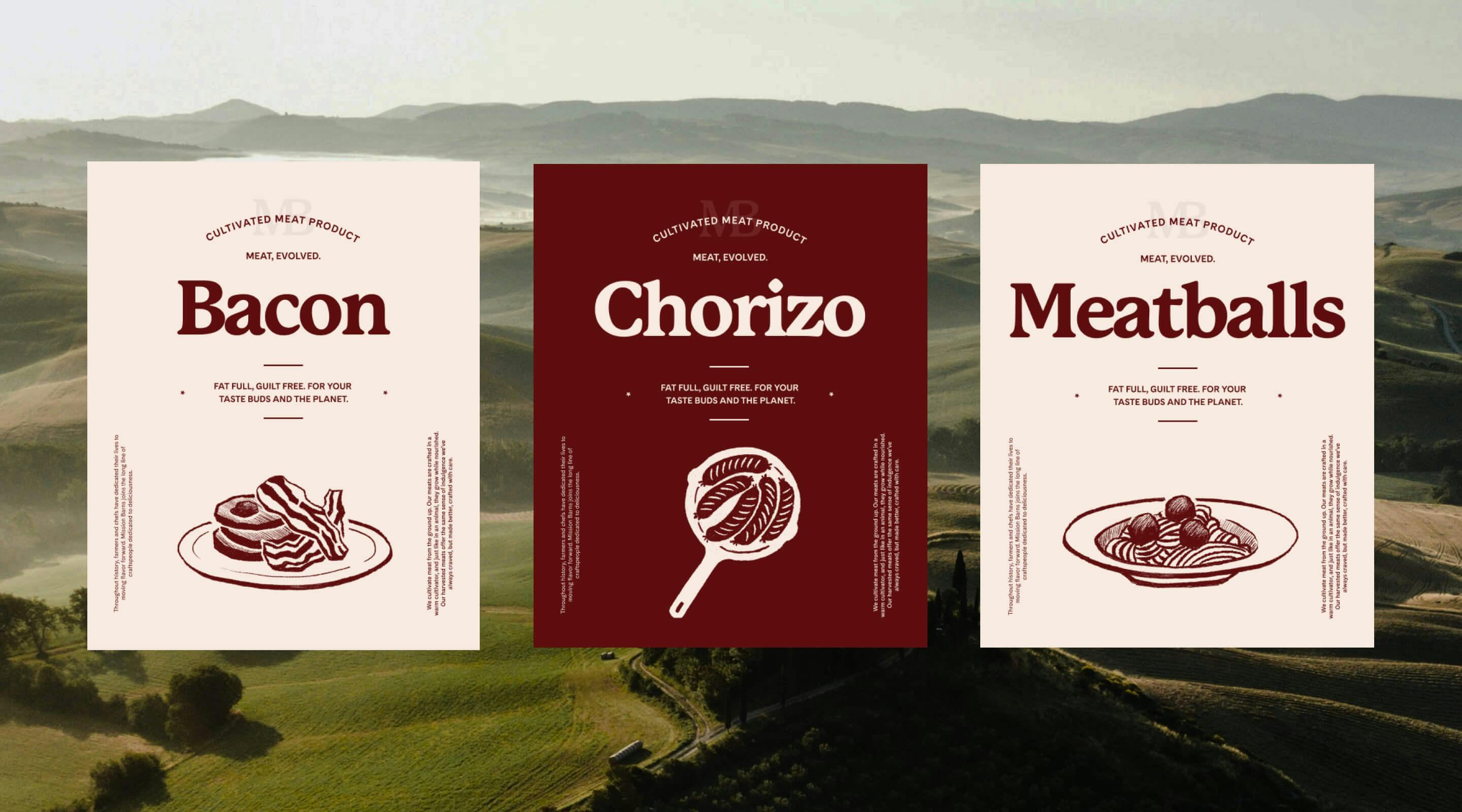 Mission Barns ‣ Cultivated Meat | Website and Branding | monopo london